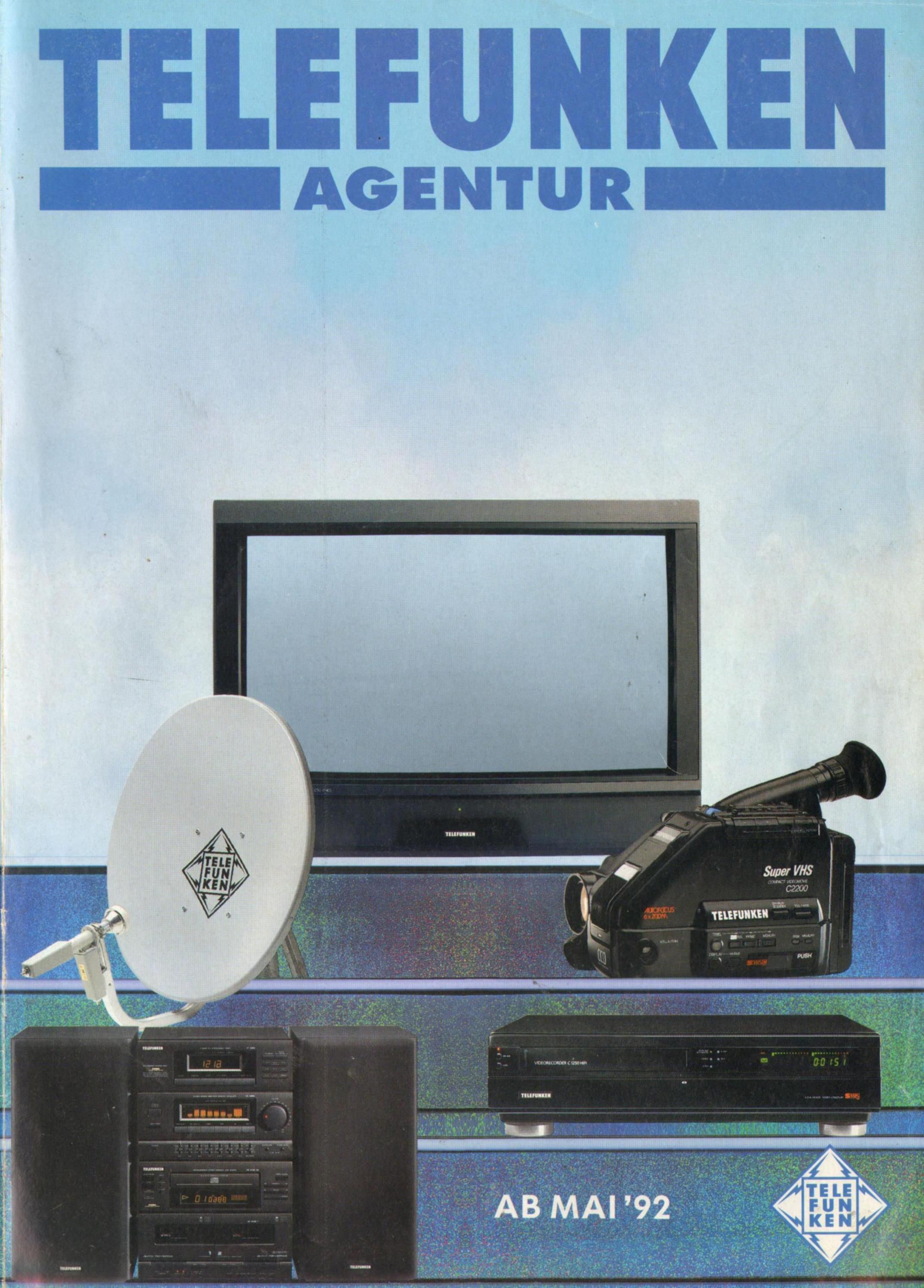 Telefunken 1992 TV-HiFi by Alex Chernyak - Issuu