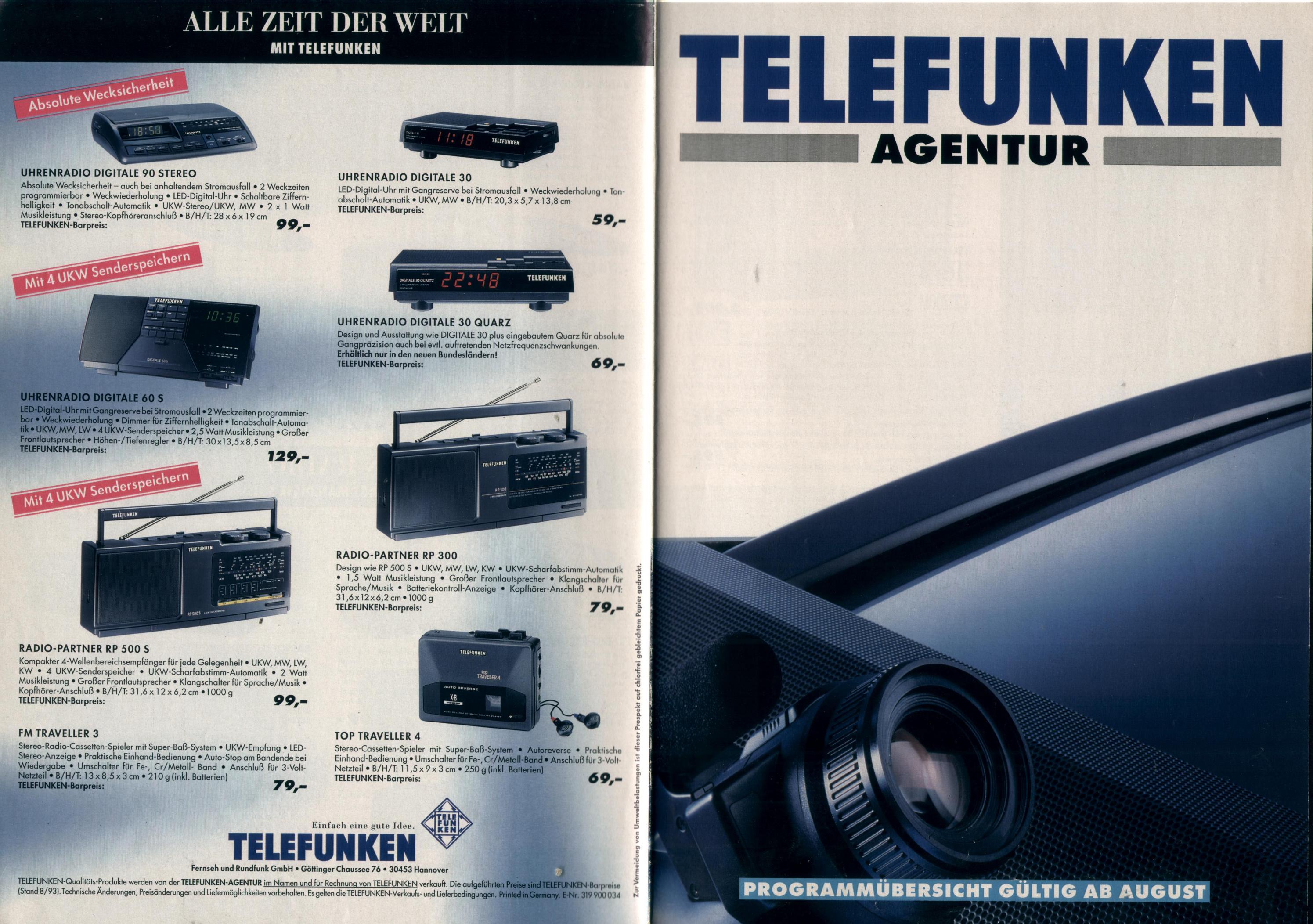 Telefunken 1993 Programm by Alex Chernyak - Issuu