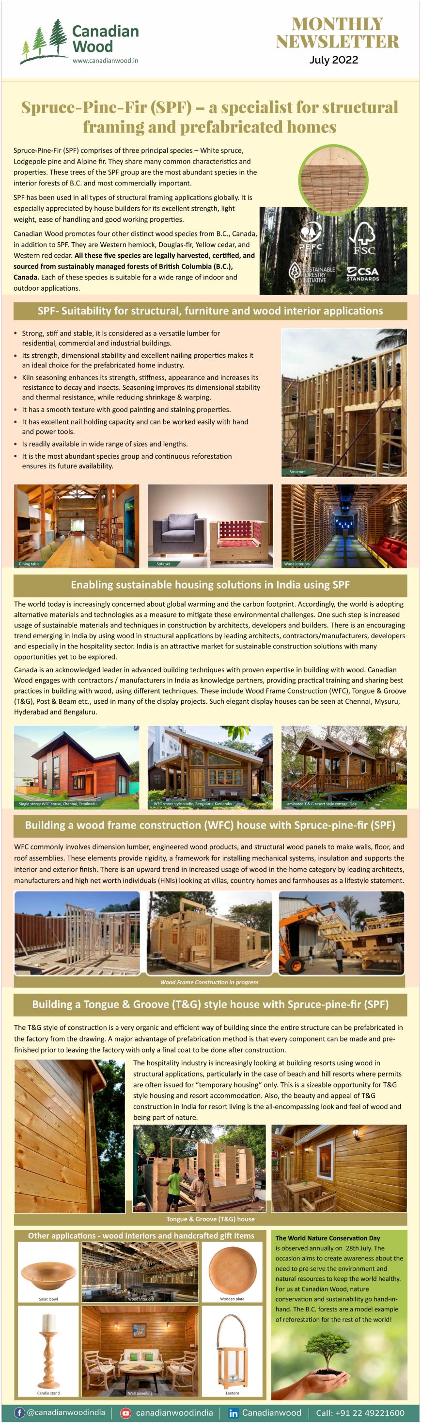 Spruce-Pine-Fir (SPF) - A Specialist For Structural Framing And ...