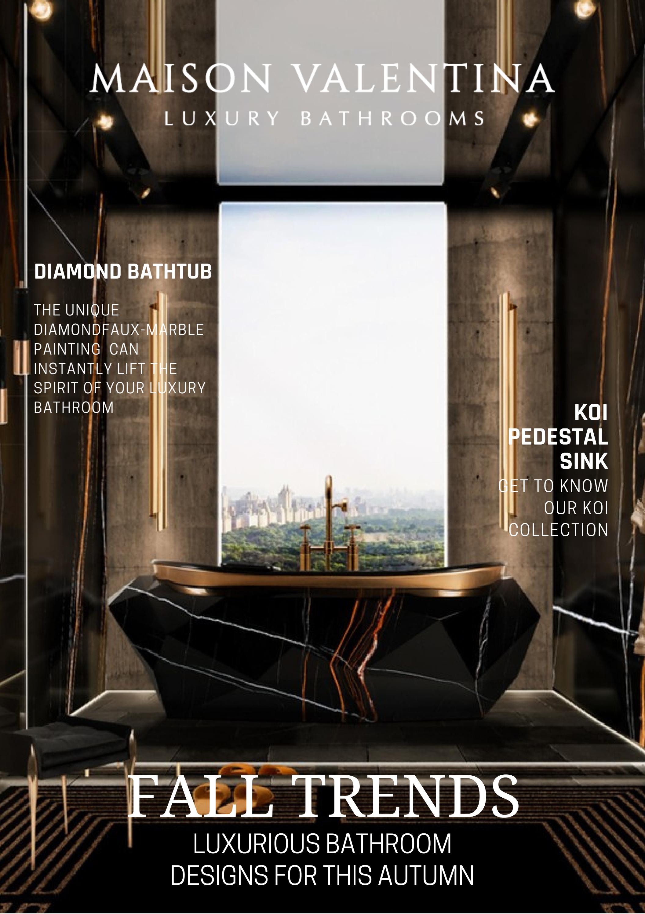 Fall Trends Luxury Bathroom Designs for Autumn MV by Trend Design Book ...