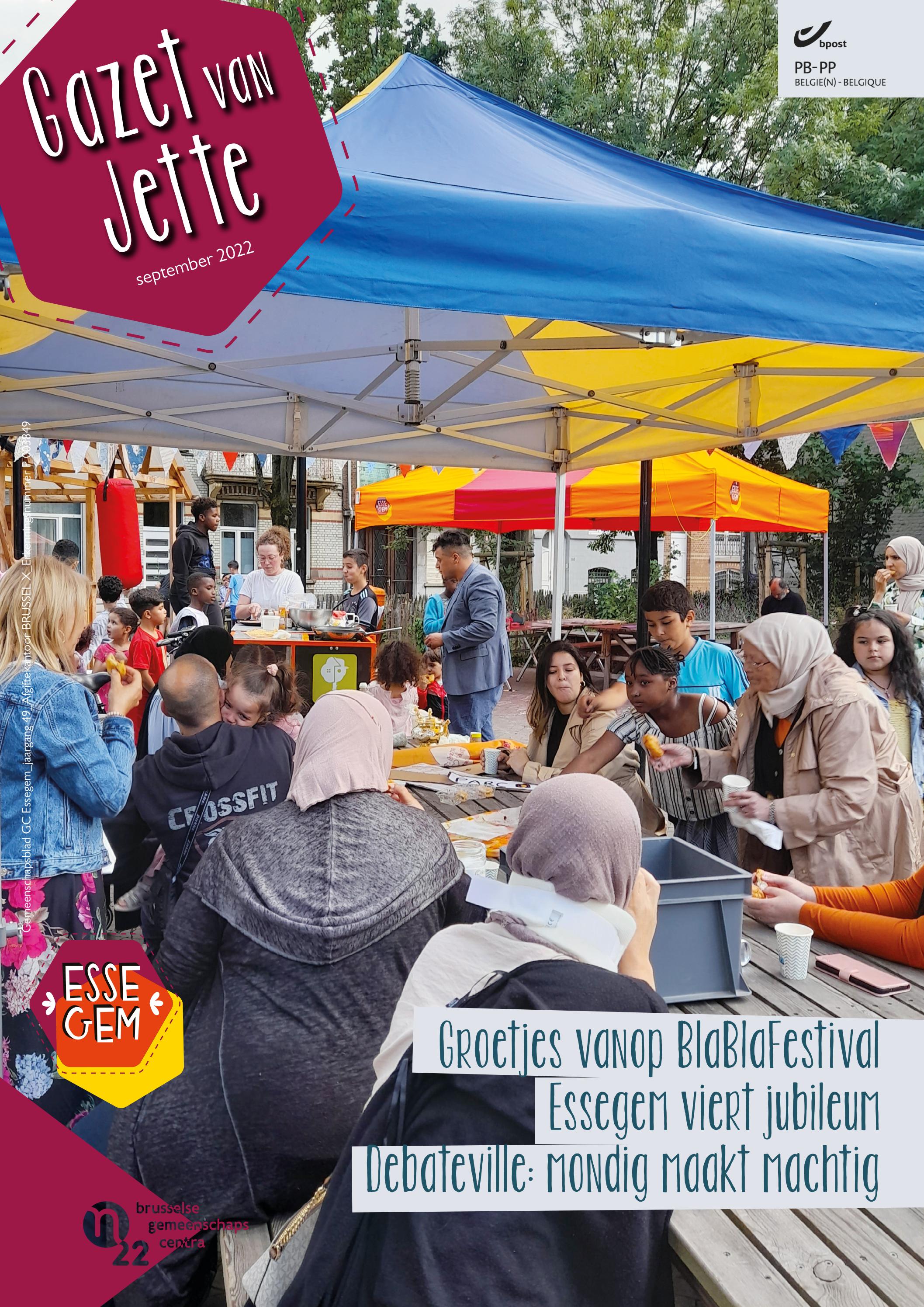 Gazet van Jette - september 2022 by Essegem - Issuu