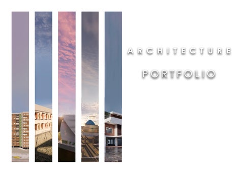 Architecture Portfolio by B a s i d h - Issuu