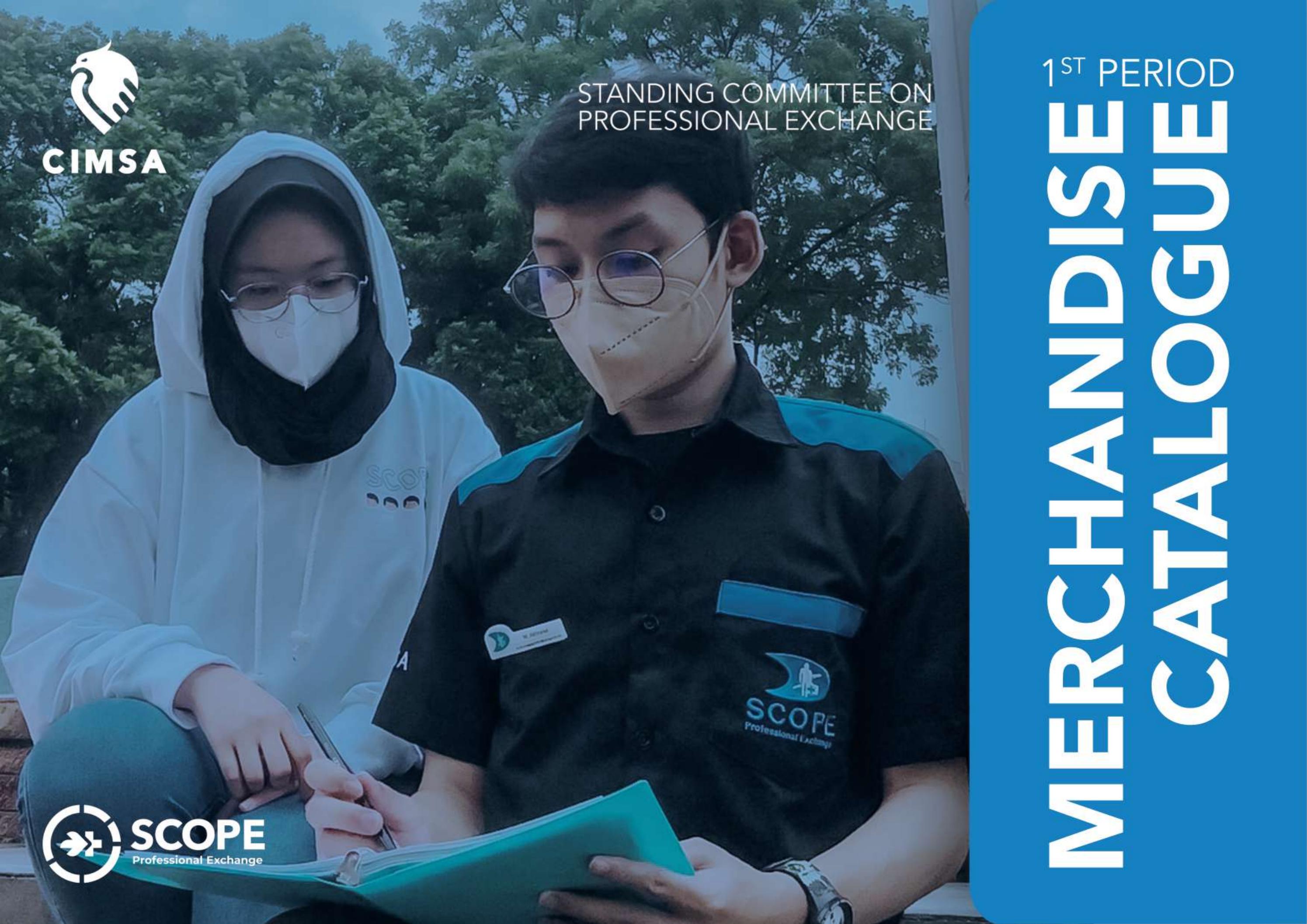 SCOPE CIMSA MERCHANDISE CATALOGUE AND MERCHANDISE PRE-ORDER 1ST PERIOD ...