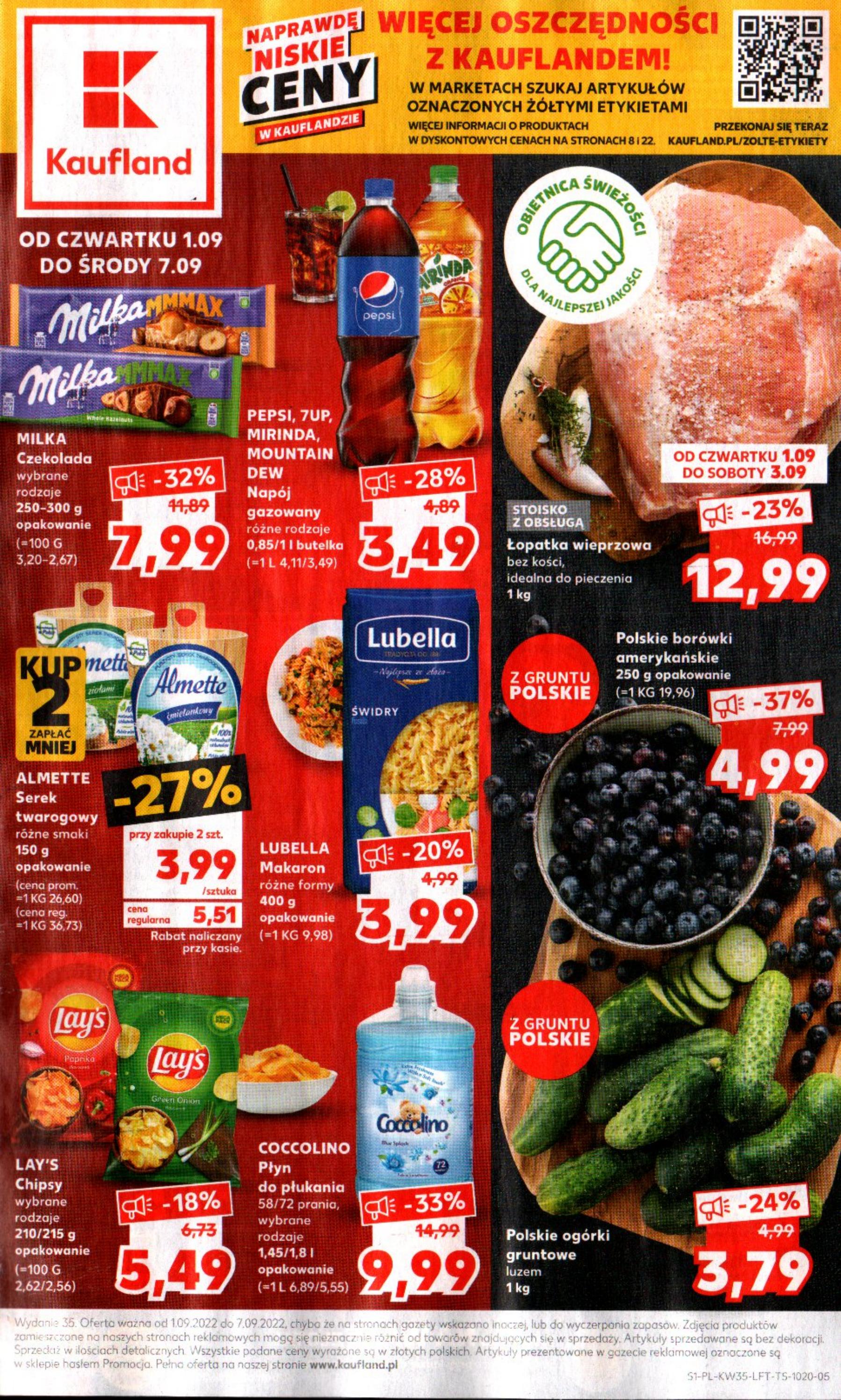 Kaufland gazetka od 1.09 do 7.09.2022 by iUlotka.pl - Issuu