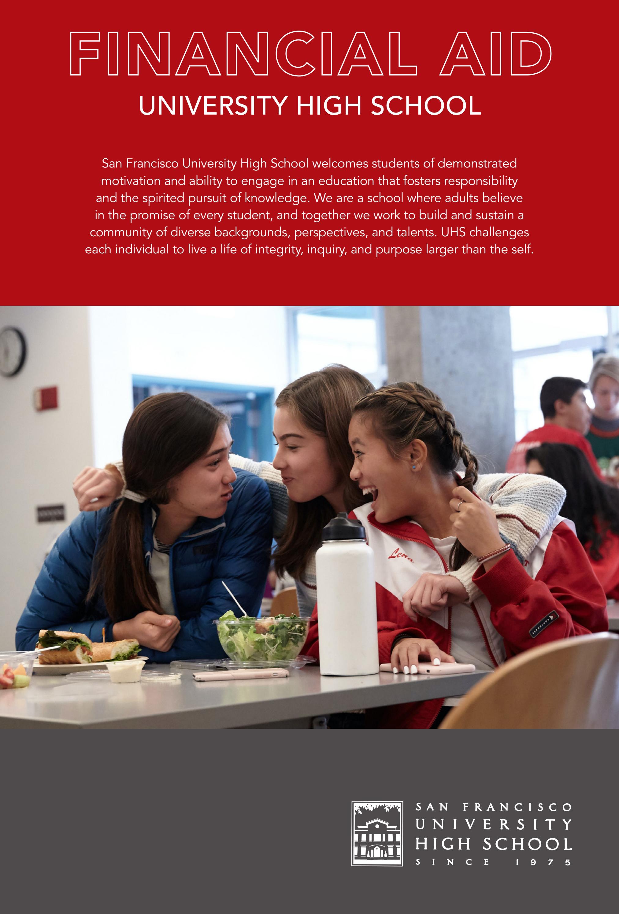 UHS Financial Aid Brochure 2022-23 by SFUHSorg - Issuu