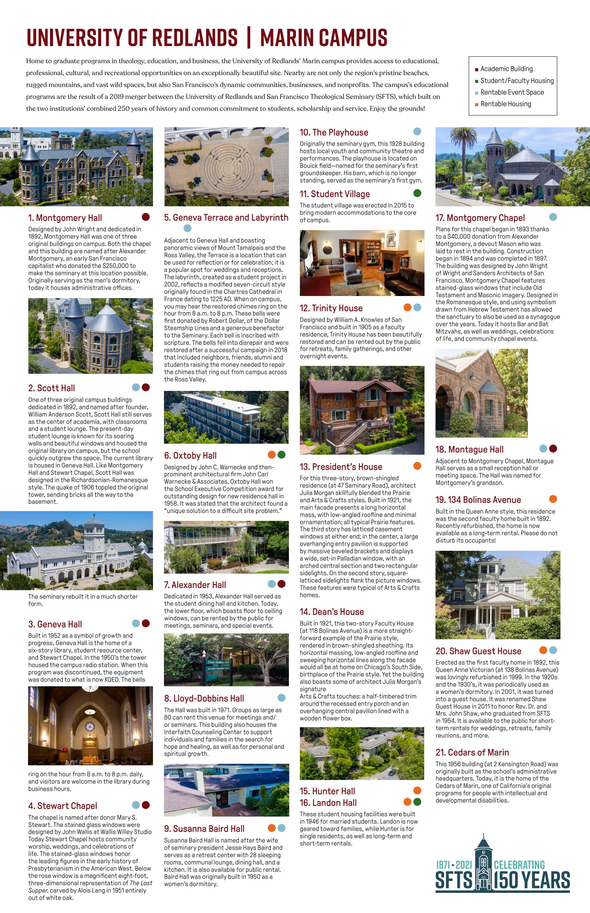 University of Redlands, Marin Campus Walking Tour by University of ...