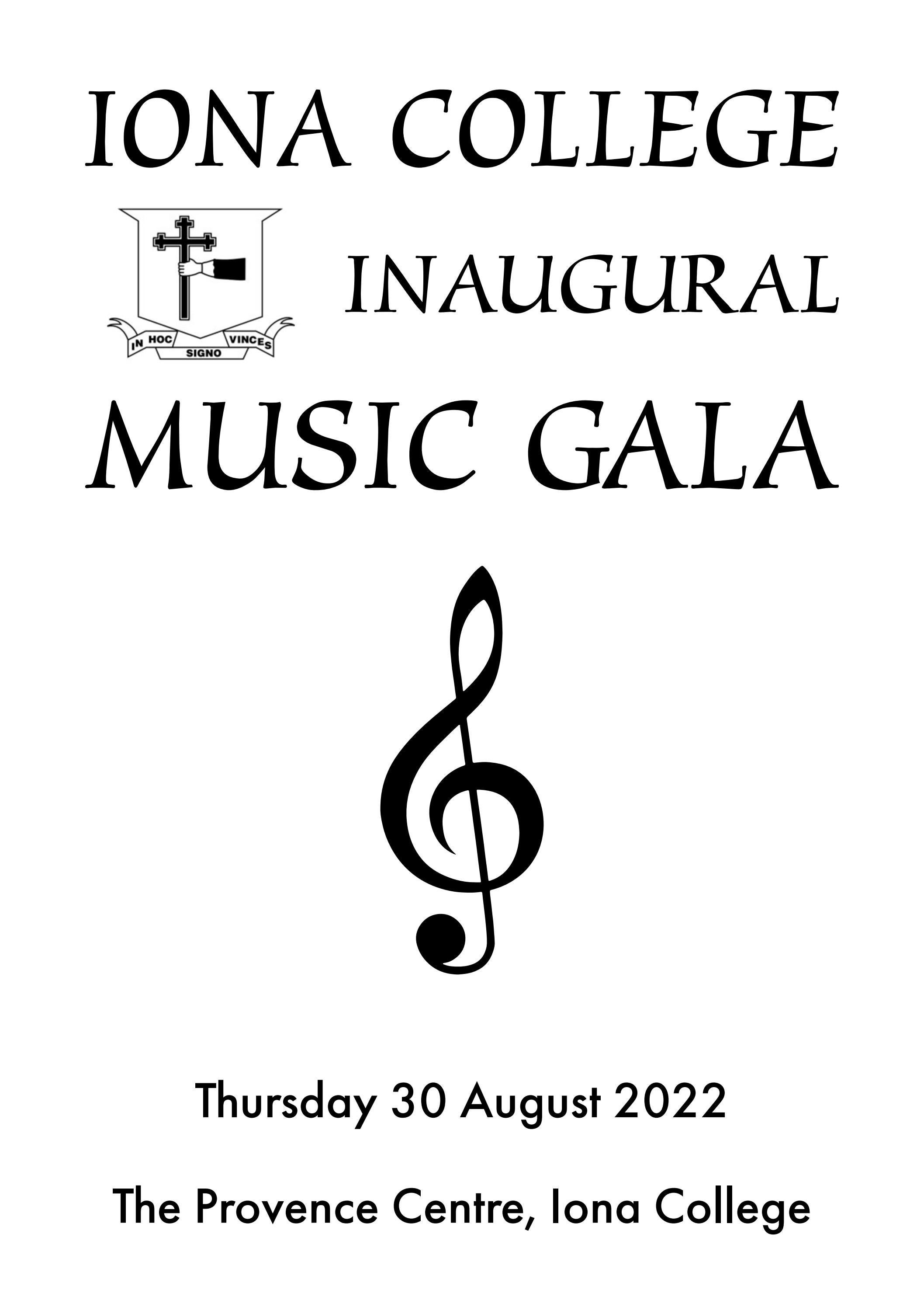 Iona College Music Gala Program by ionacollegebrisbane - Issuu