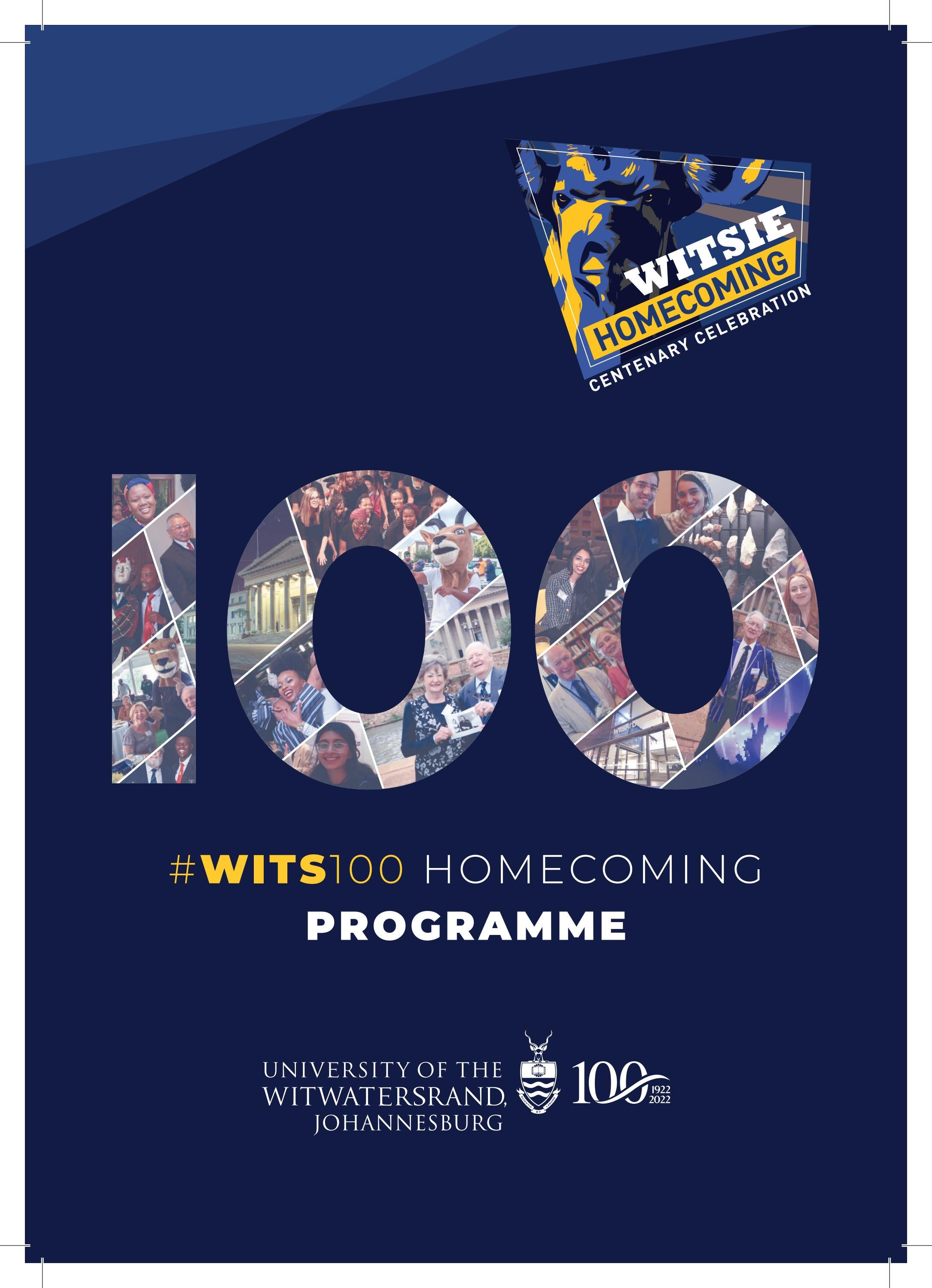 Wits University Homecoming Programme, 2 - 4 September 2022 by Wits Alumni Relations - Issuu