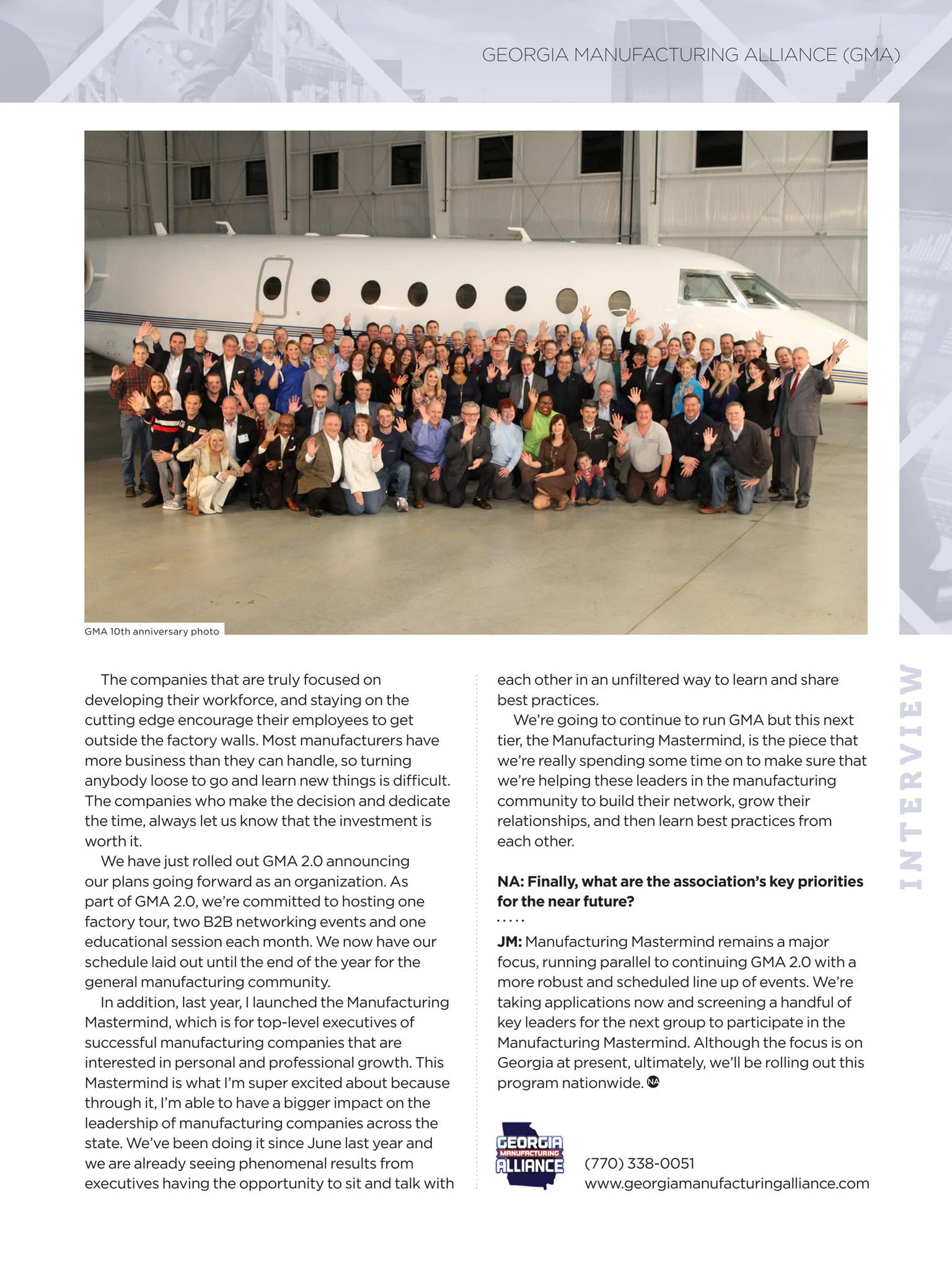 Georgia Manufacturing Alliance by Outlook Publishing - Issuu