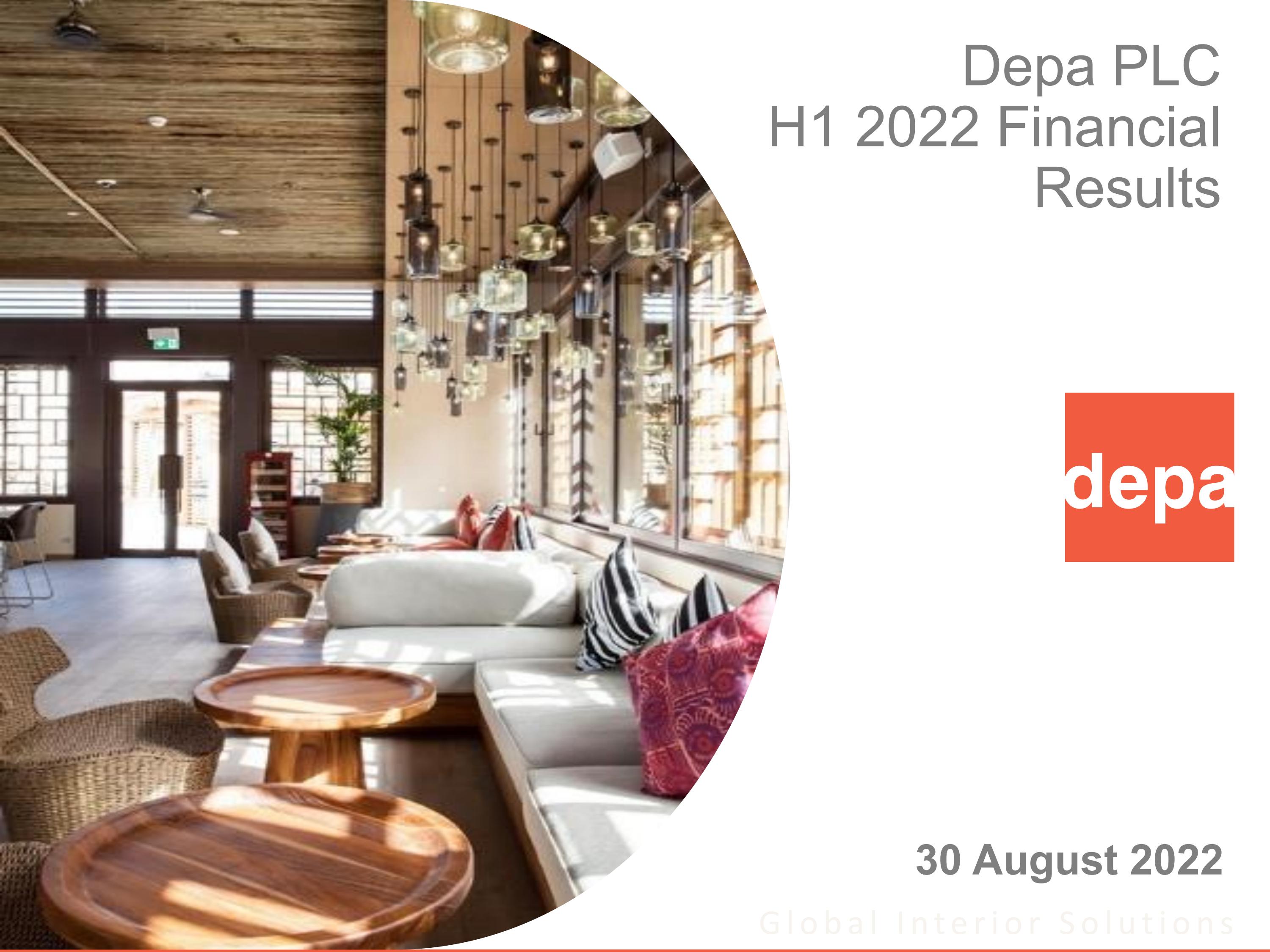 Depa PLC 2022 H1 Investor Presentation by Depa Group - Issuu