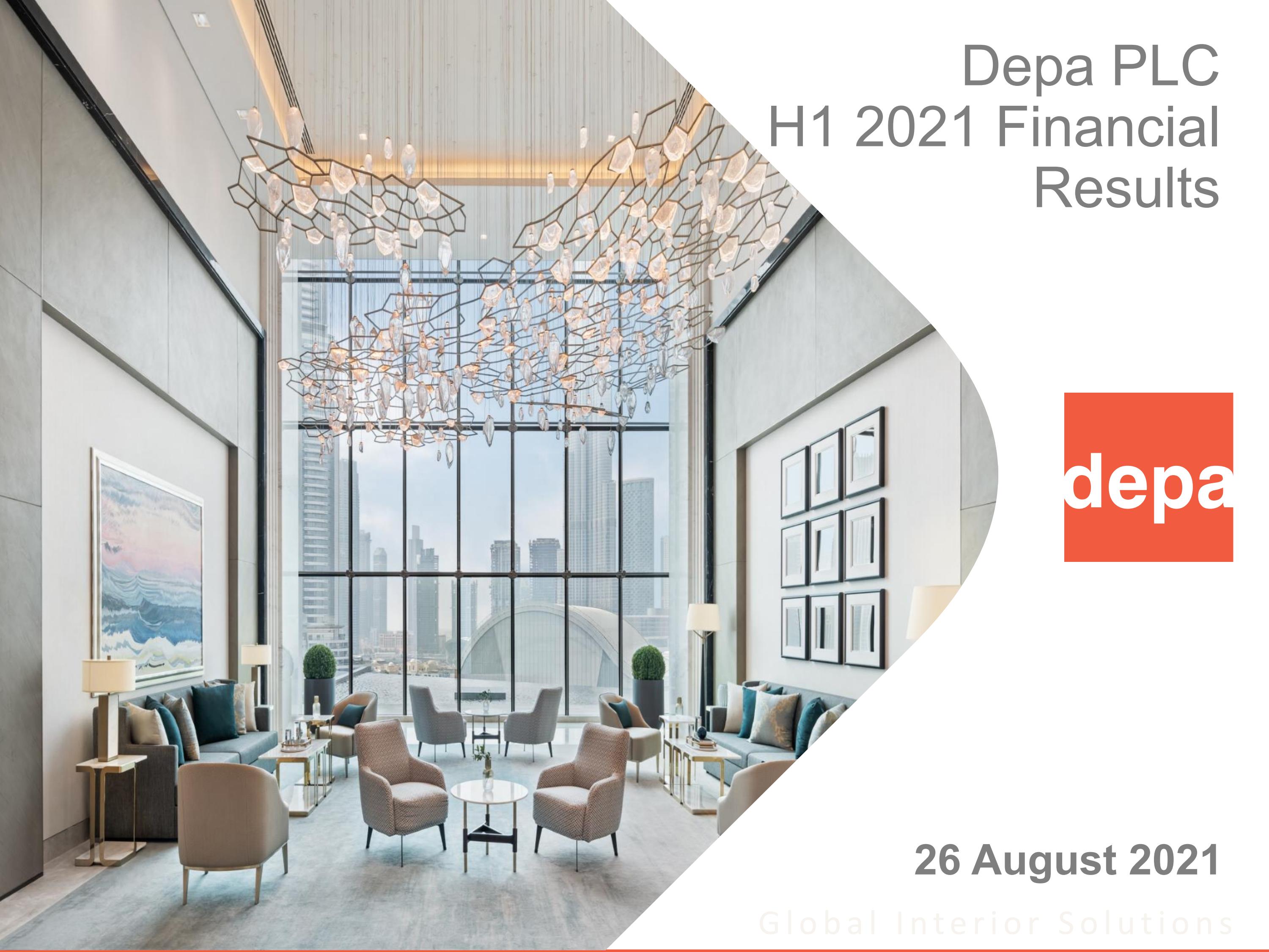H1 2021 Investor Presentation by Depa Group - Issuu
