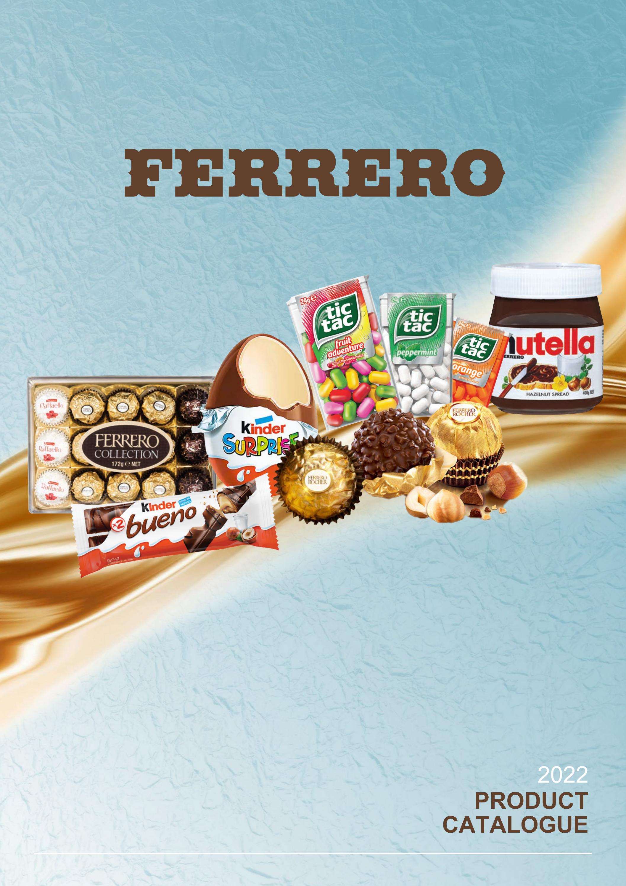 Ferrero Product Catalogue by Mybrandz - Issuu