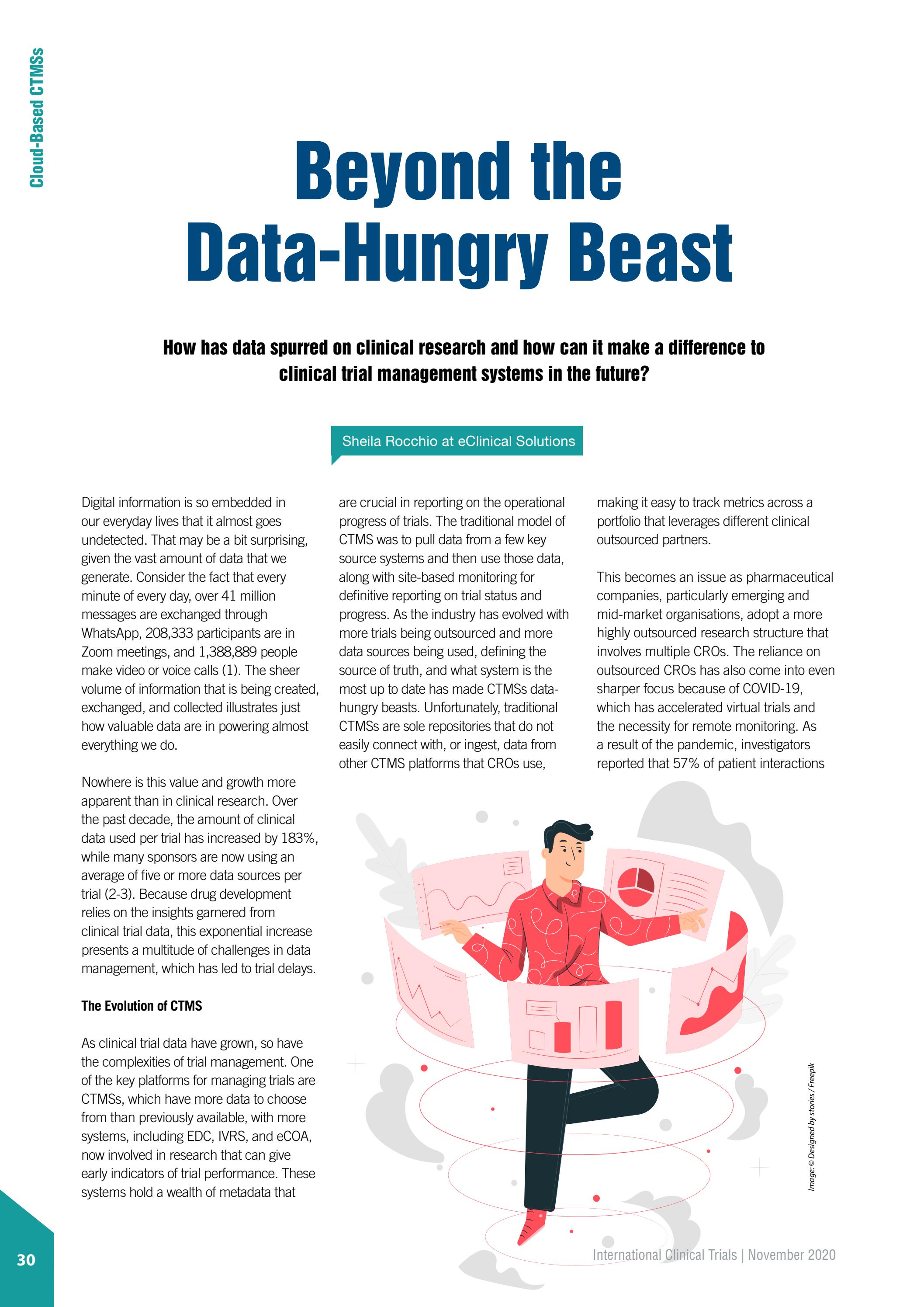 Beyond the Data-Hungry Beast by eClinical Solutions - Issuu