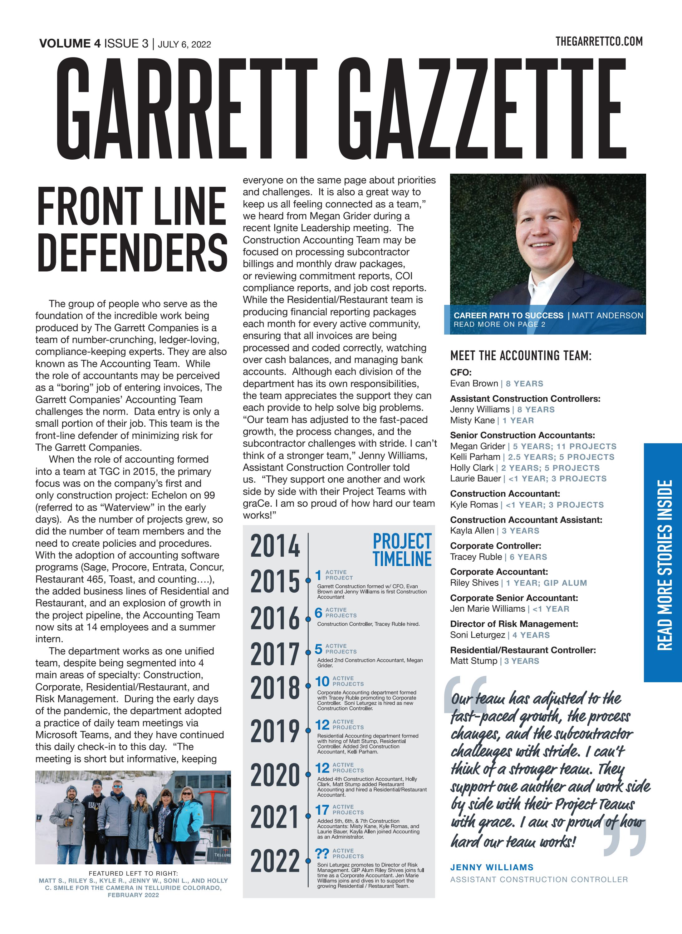 Vol 4 Issue 3 | Garrett Gazzett by thegarrettco - Issuu