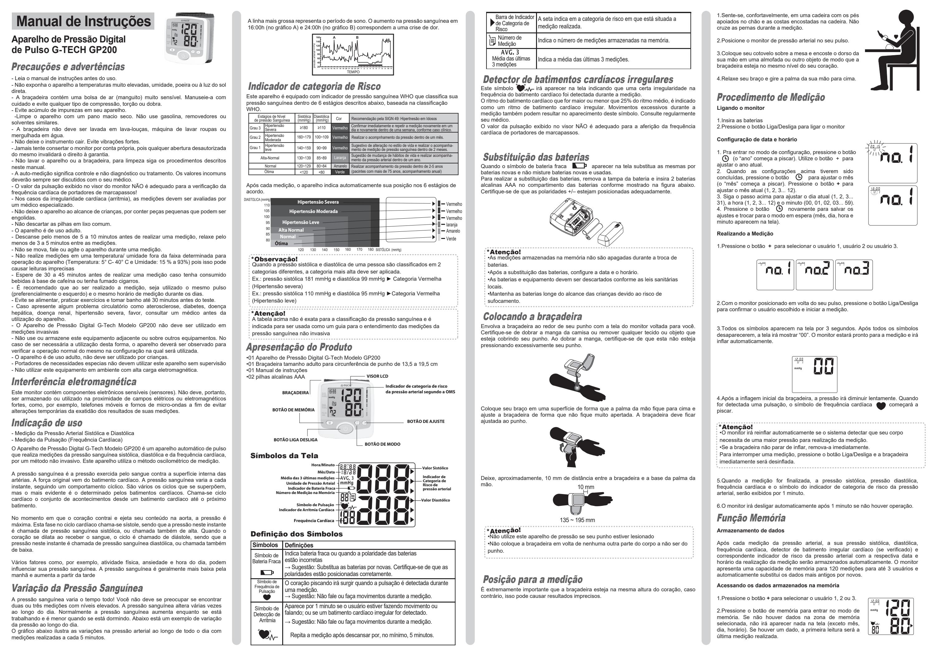 Accumed - Manual de instruções G-TECH GP200 by standout67 - Issuu