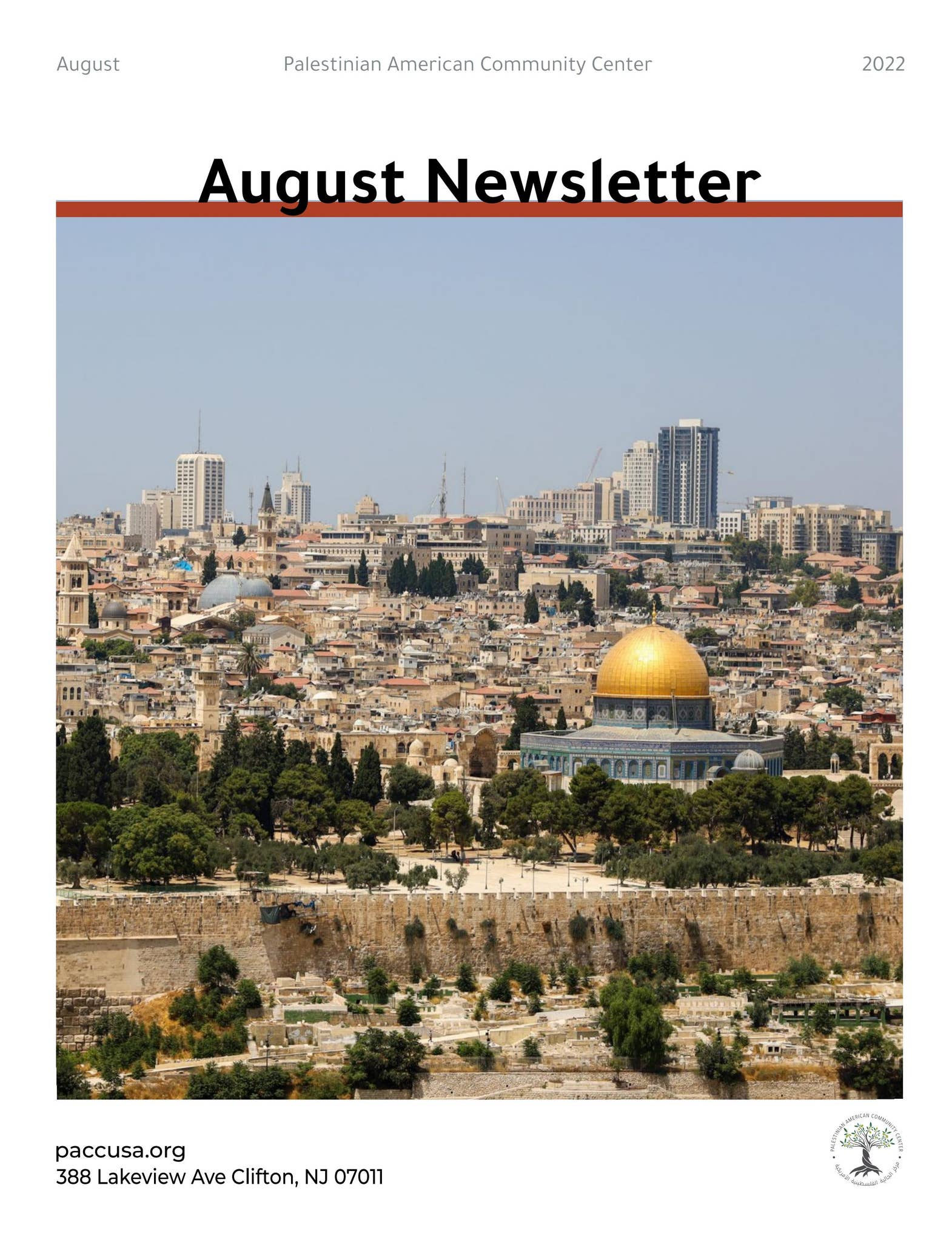 August Monthly Newsletter 2022 by paccusa - Issuu