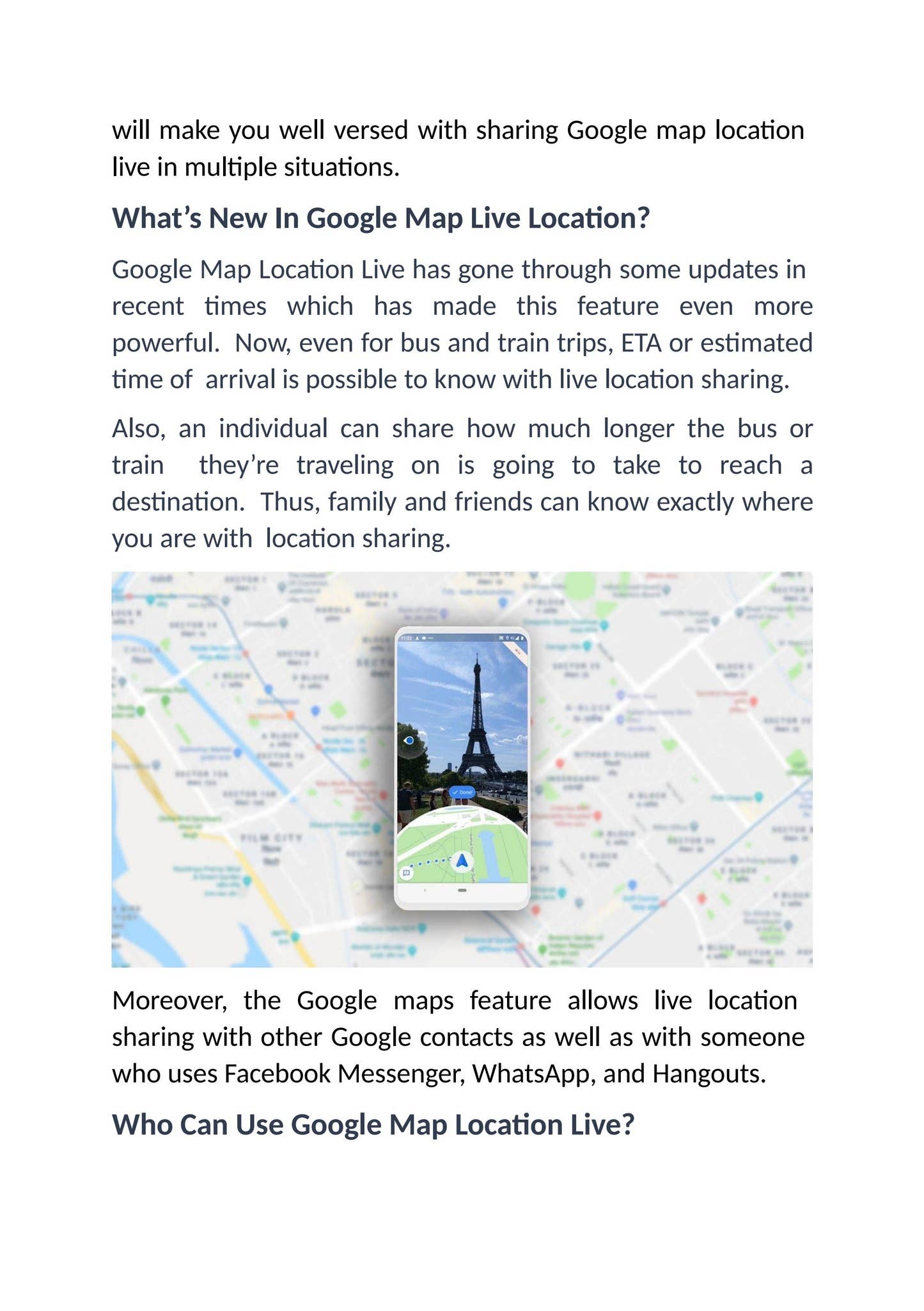 What Is Google Map Live Location And How To Use It? by EZ Rankings - Issuu