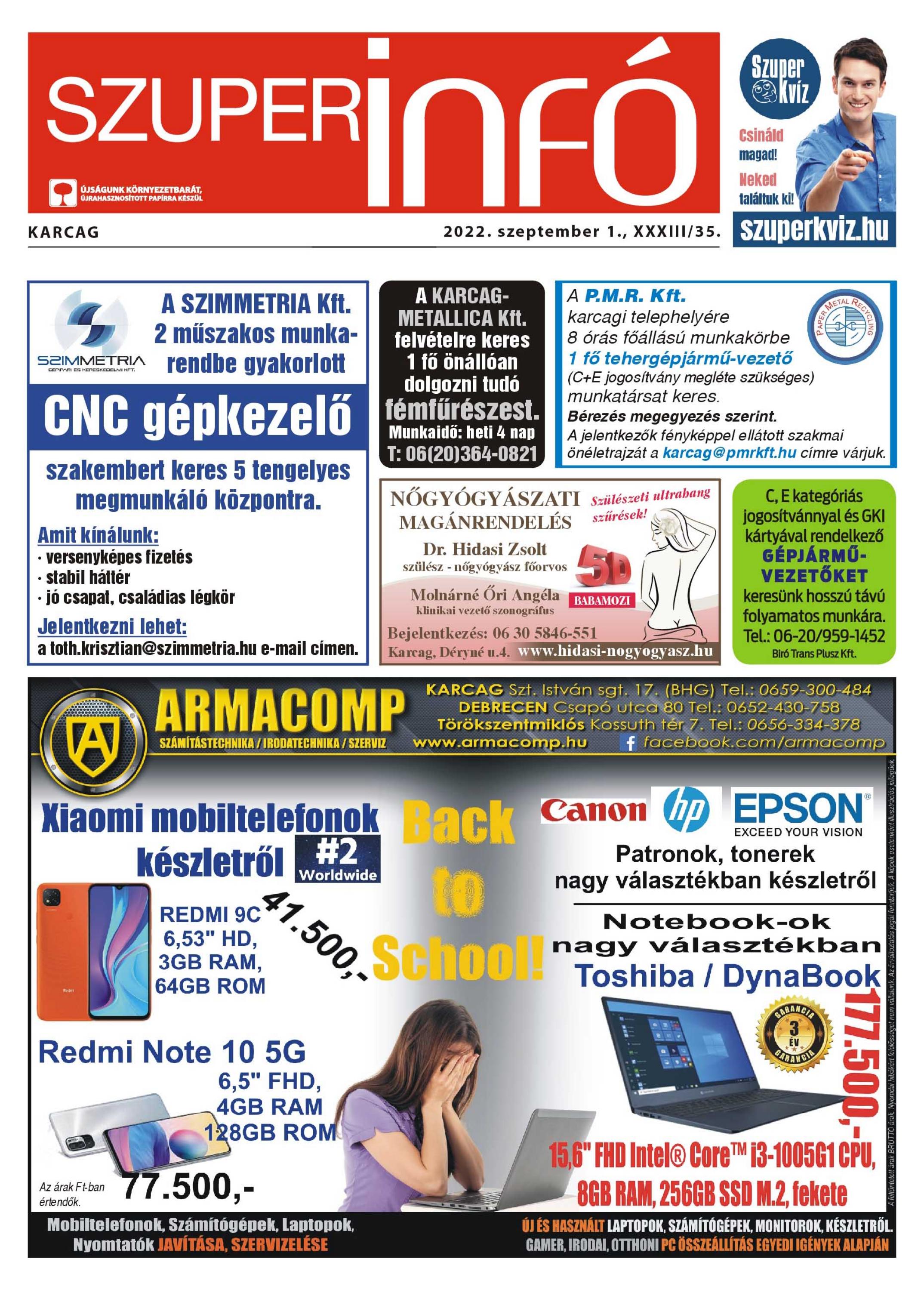 Karcag 2022.09.01. by szuperinfo - Issuu