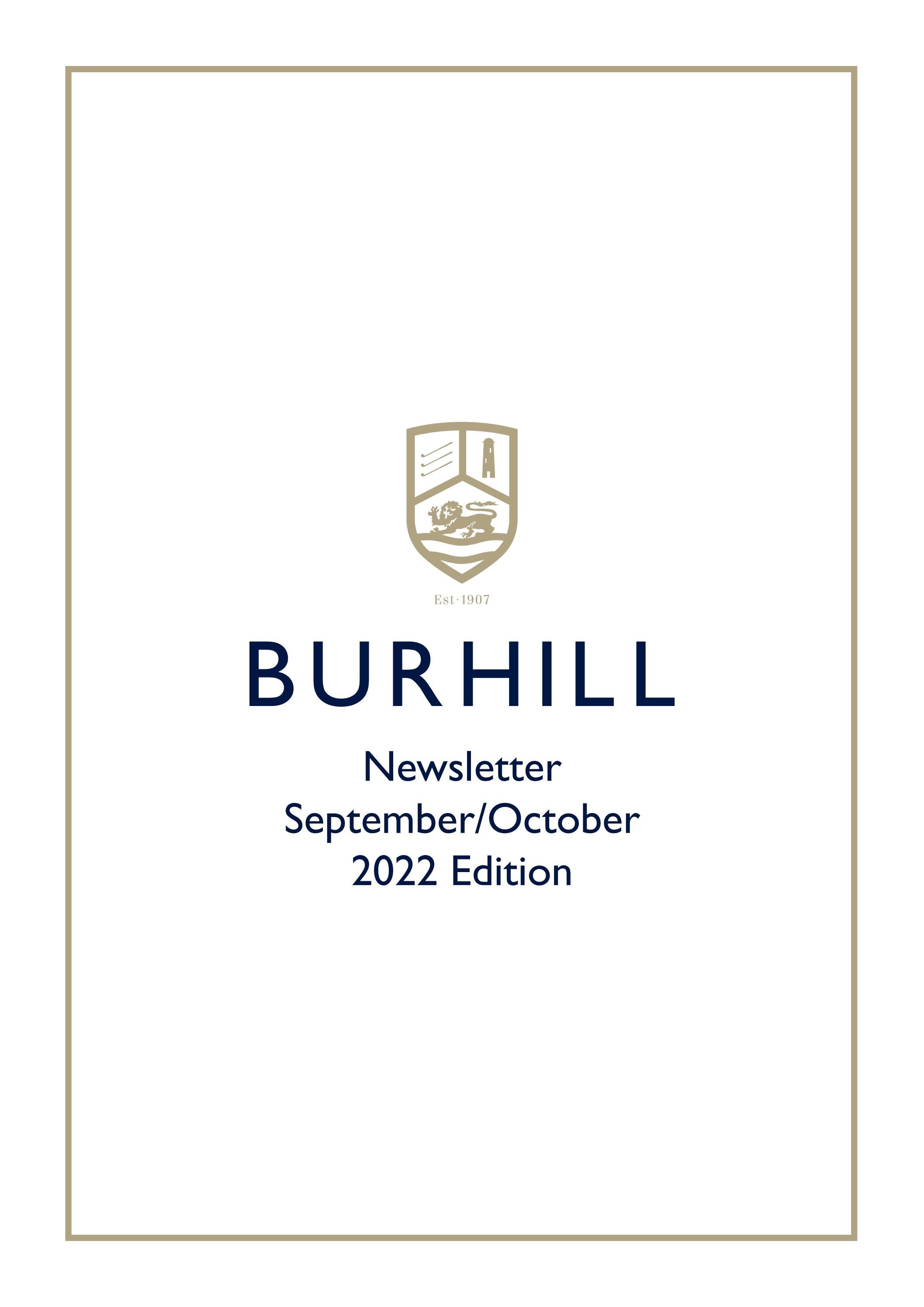 Burhill Newsletter September by Burhill Group - Issuu