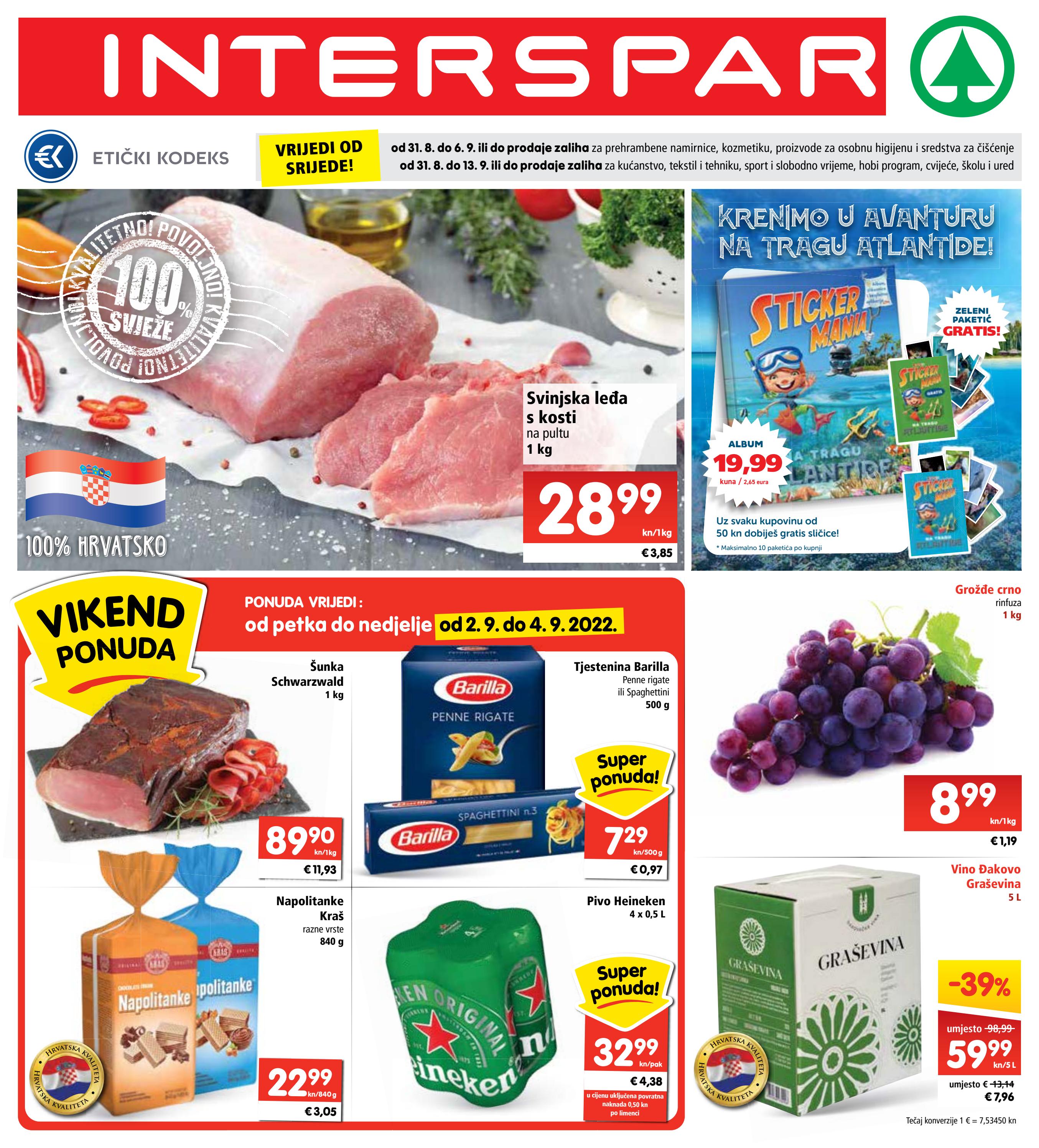 Interspar katalog od 31.08.-13.09.2022. by Catalog.hr - Issuu
