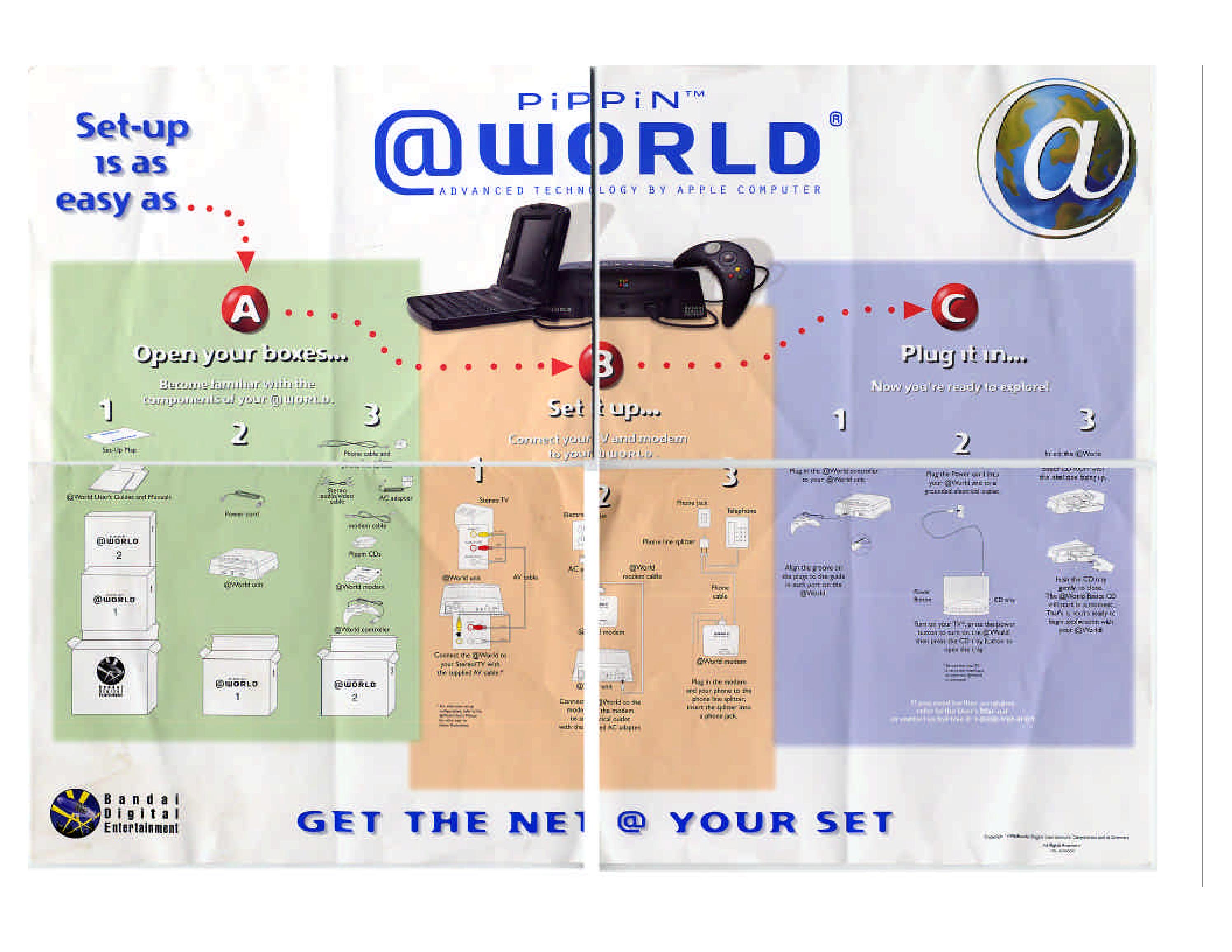 Manual de Consola Bandai Pippin (@WORLD Quick Setup Guide) by Historia y Arqueología - Issuu