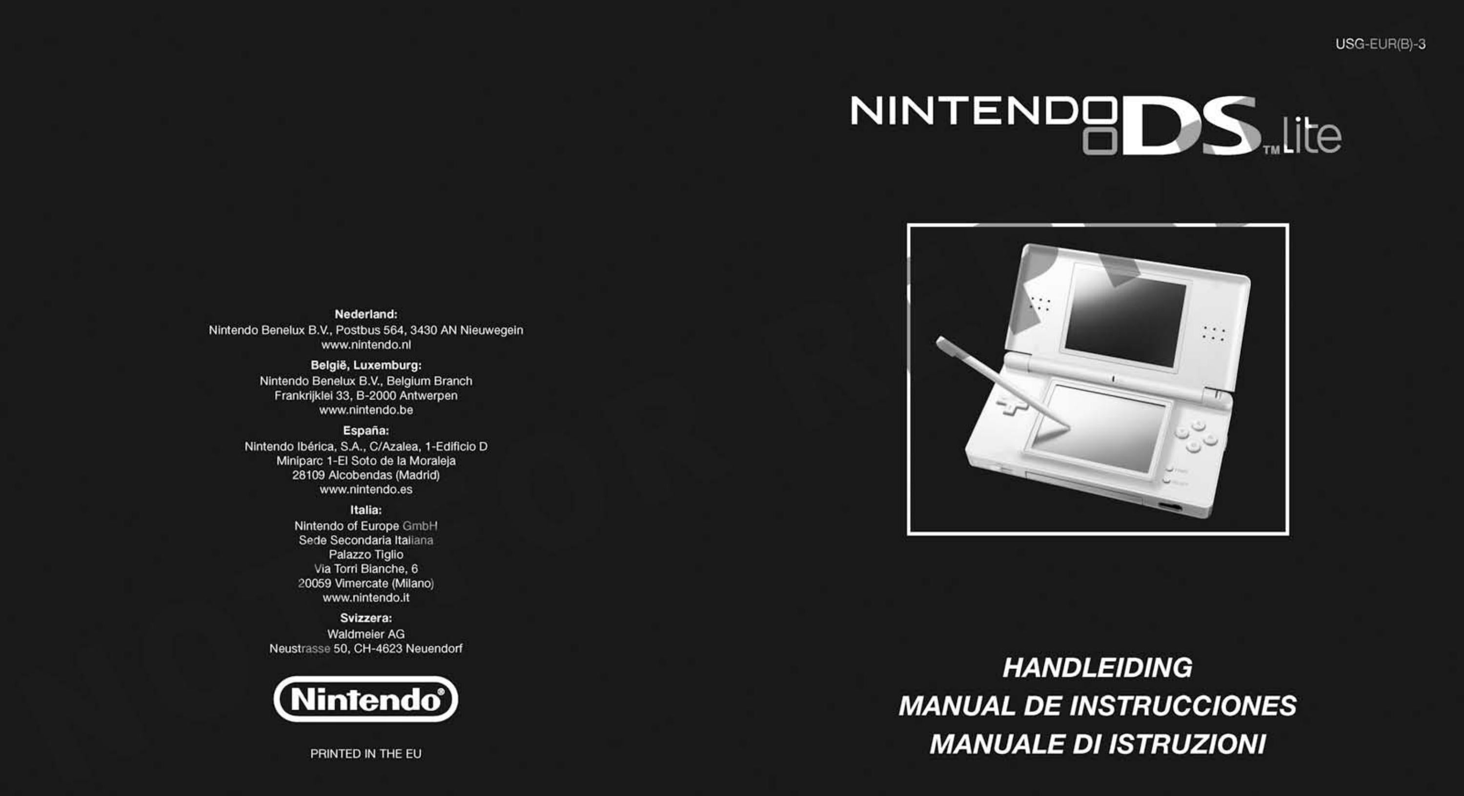Manual de Consola Nintendo DS Lite by Historia y Arqueología - Issuu