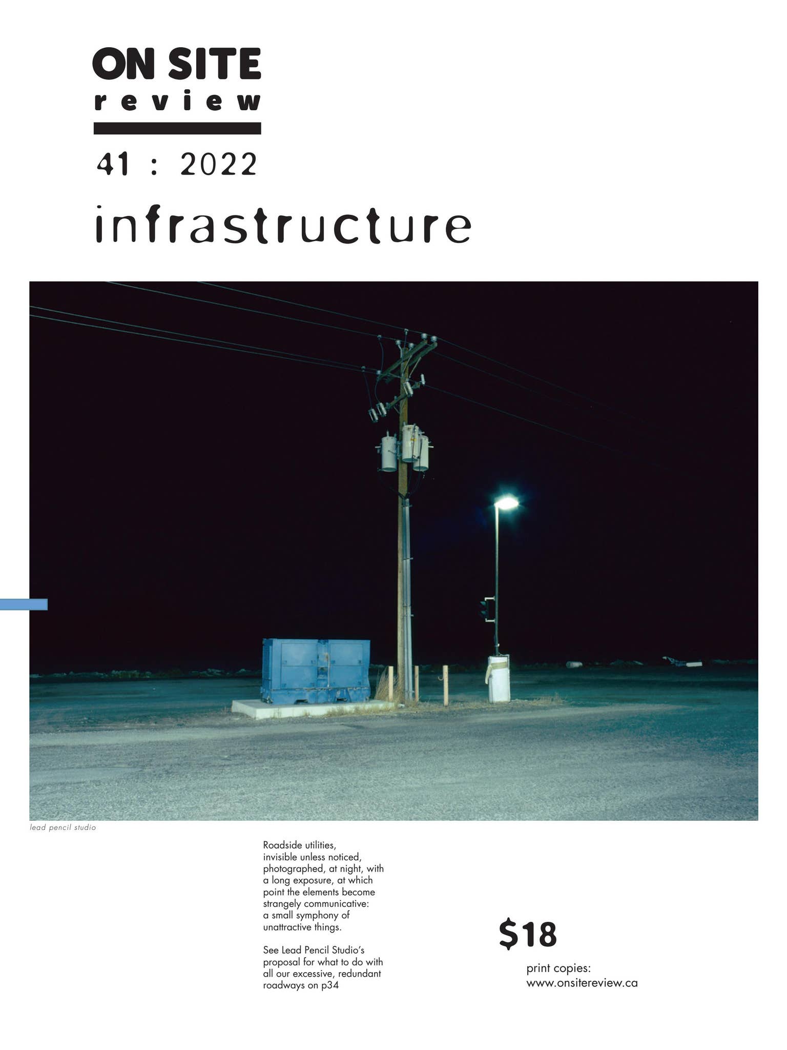 on site review 41 : infrastructure by on site review - Issuu