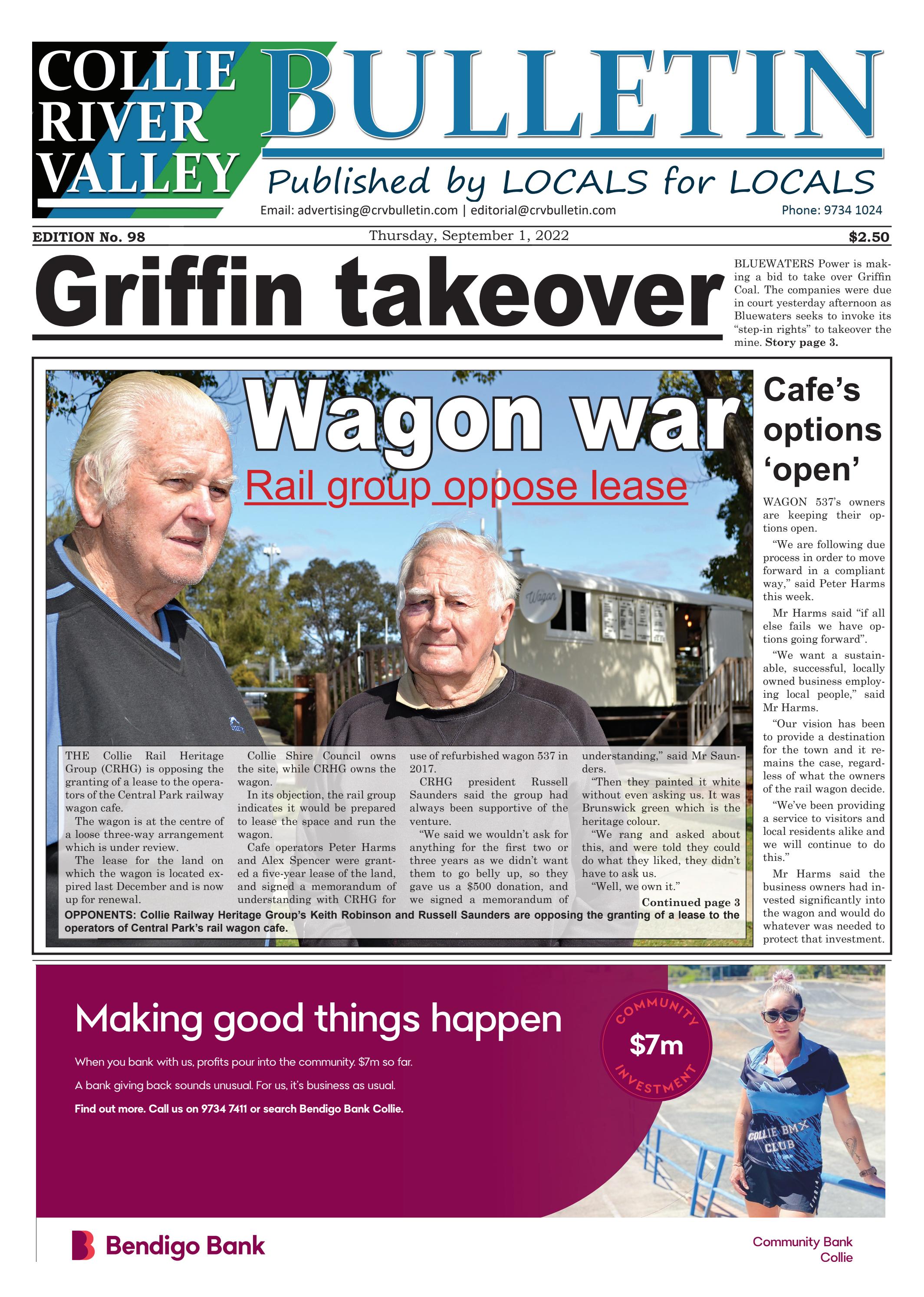 Collie River Valley Bulletin, September 1, 2022 by Collie River Valley ...