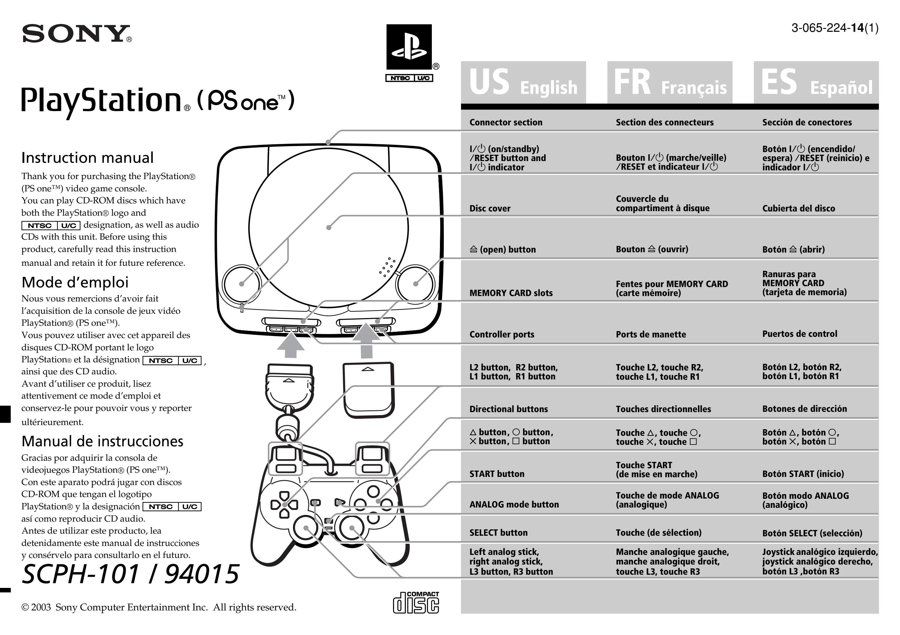 Manual de Consola Sony PlayStation One (PSone) by Historia y ...