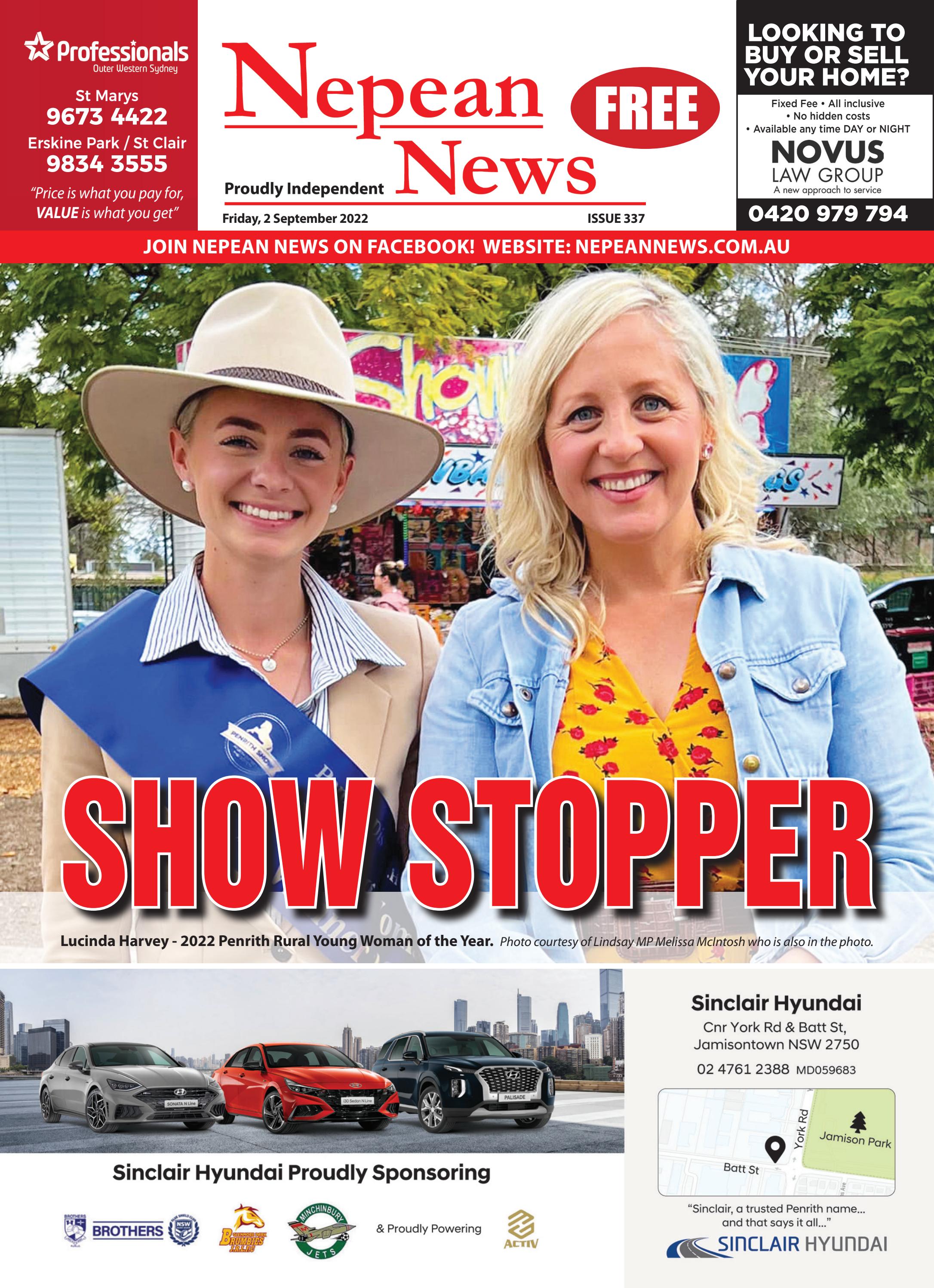 Nepean News 2 September 2022 by Nepean News - Issuu