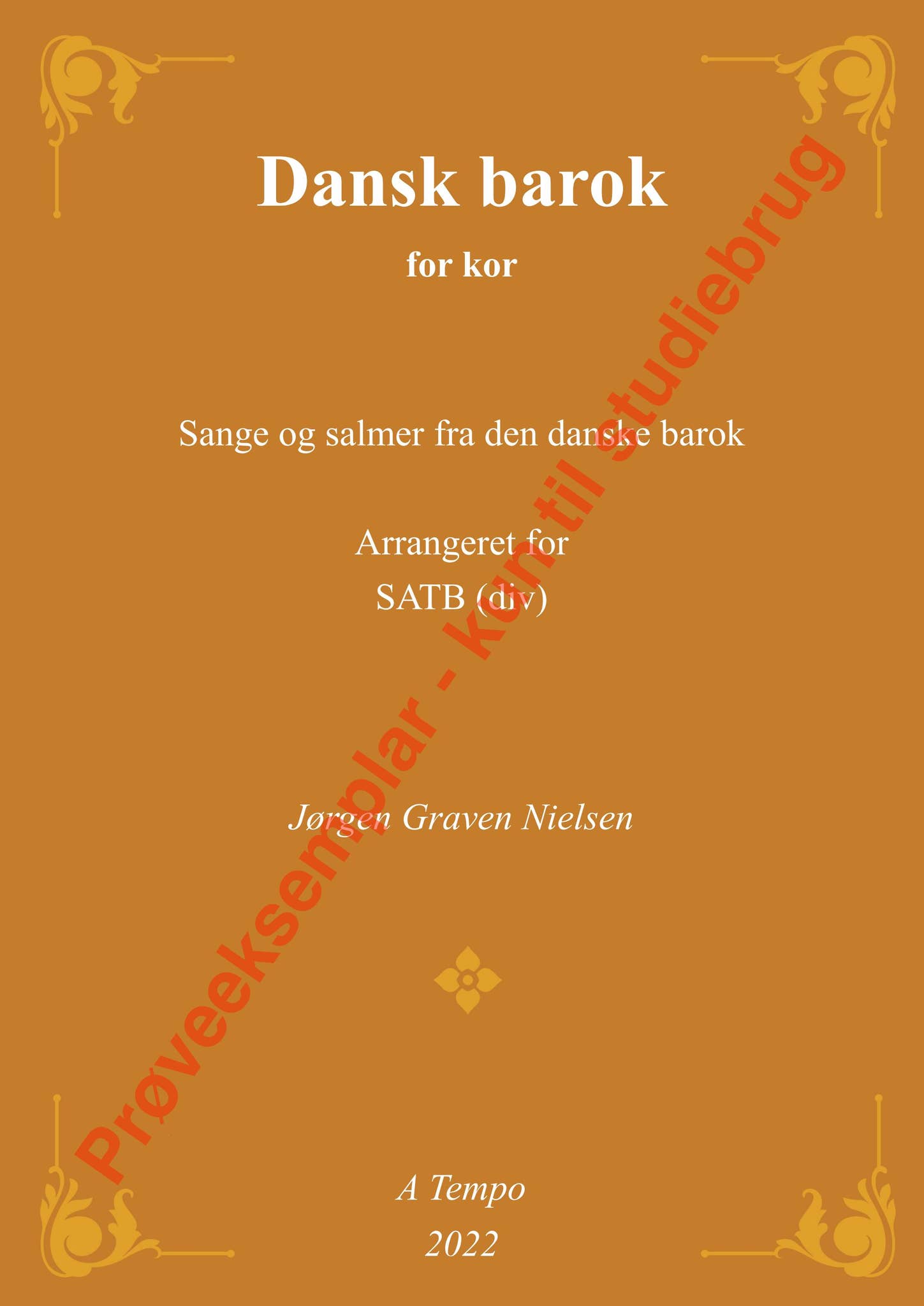 Dansk barok for kor by Aarhus Musik - noder.dk - Issuu