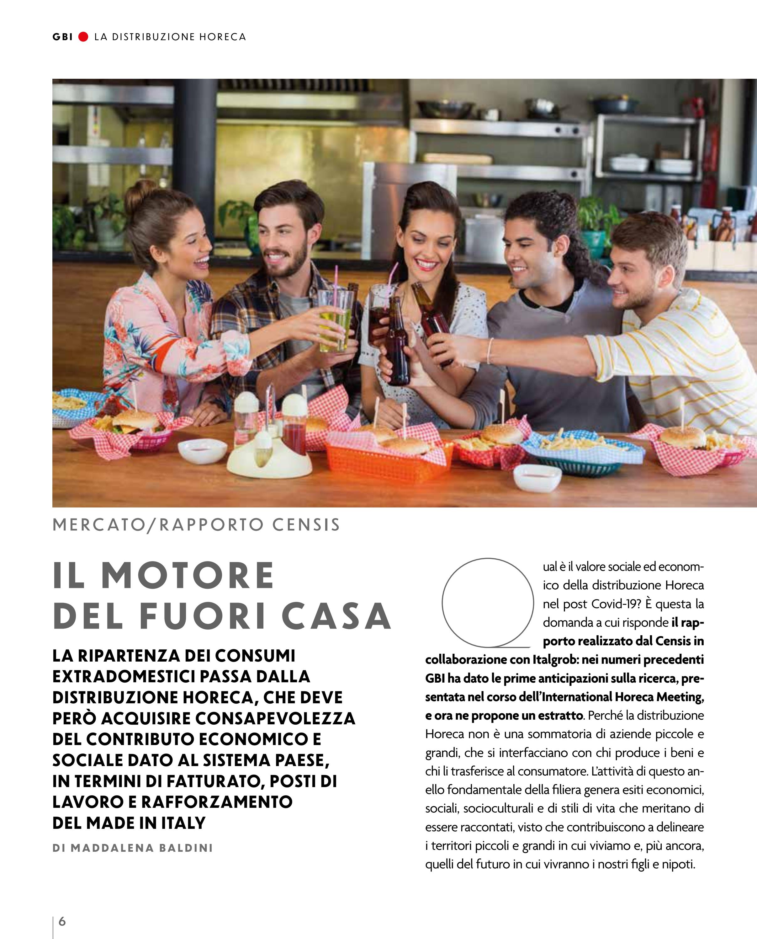 Il motore del fuori casa by Italgrob - Federazione Italiana Distributori Horeca - Issuu