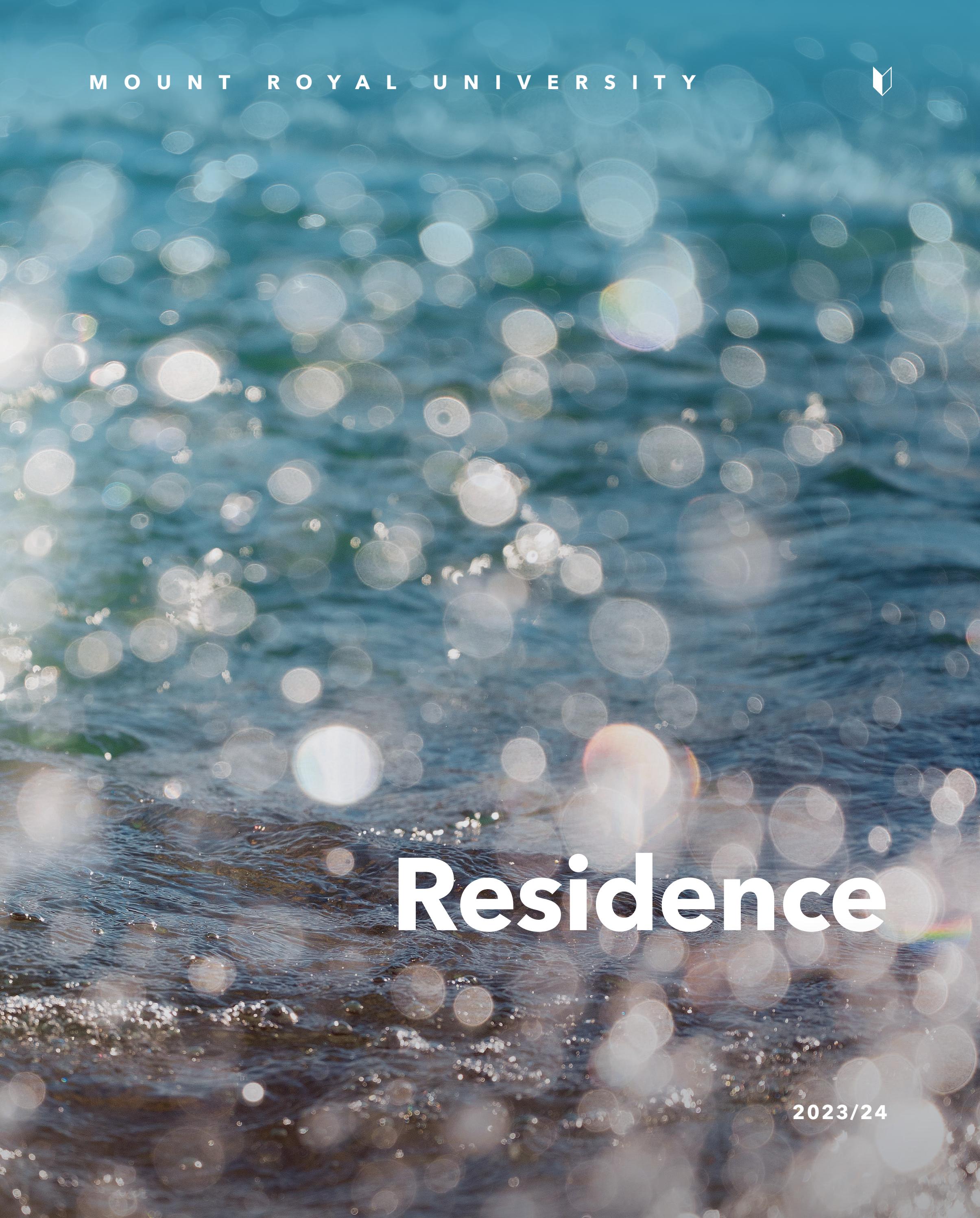 Residence Brochure 2023/24 by Mount Royal University - Issuu