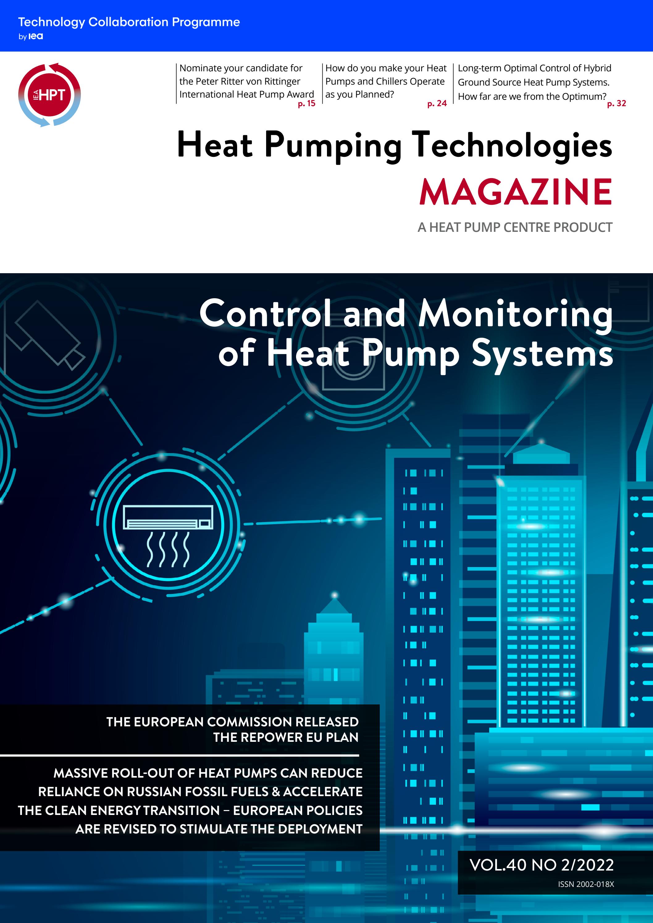 HPT Magazine Vol.40 No 2/2022 - Control and Monitoring of Heat Pump ...