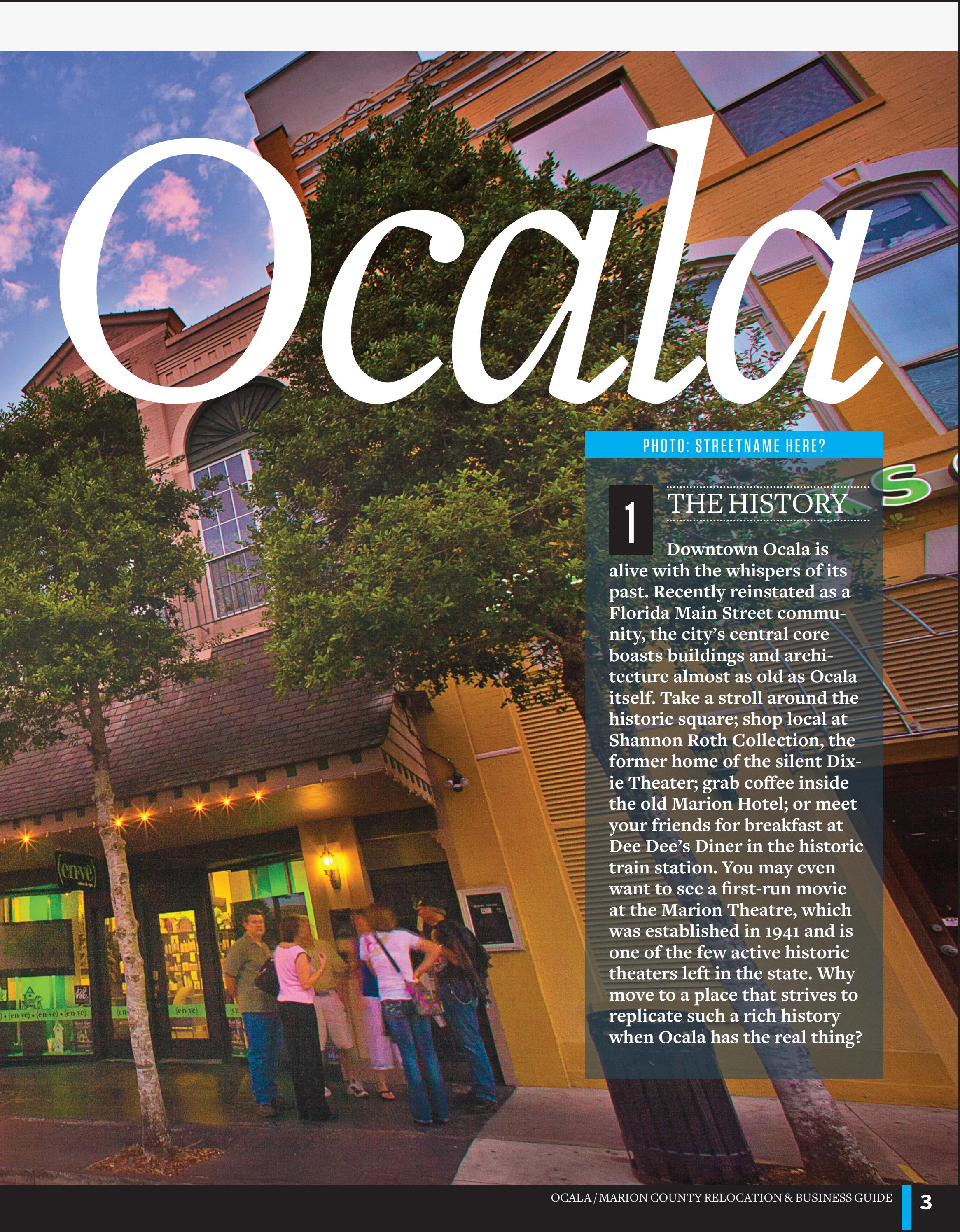 Ocala Relocation Guide (Three sections) by Eric Taylor — Magazine ...