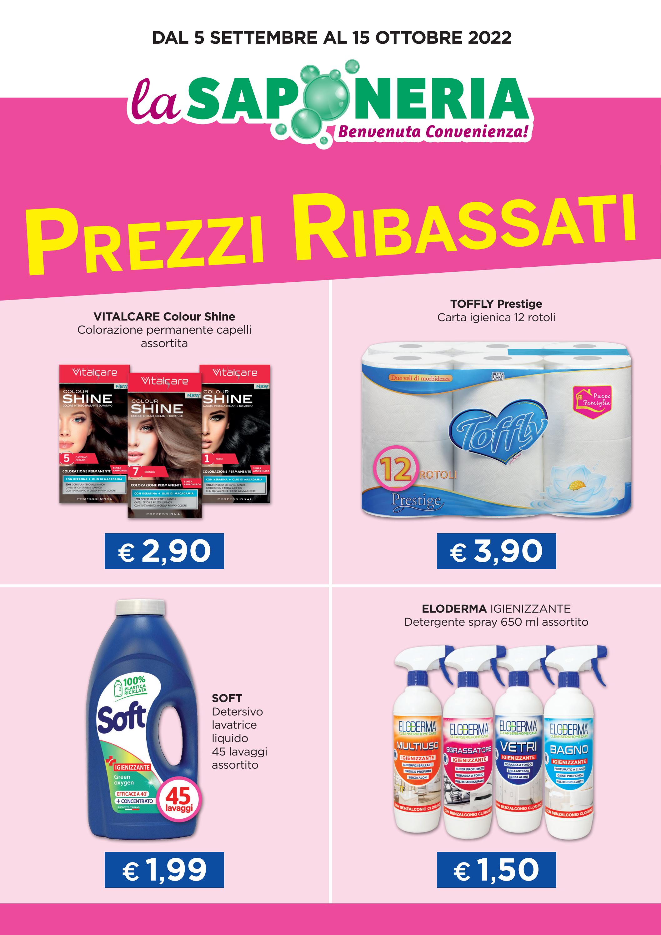 Volantino La Saponeria Prezzi Ribassati n.5 by La Saponeria - Issuu