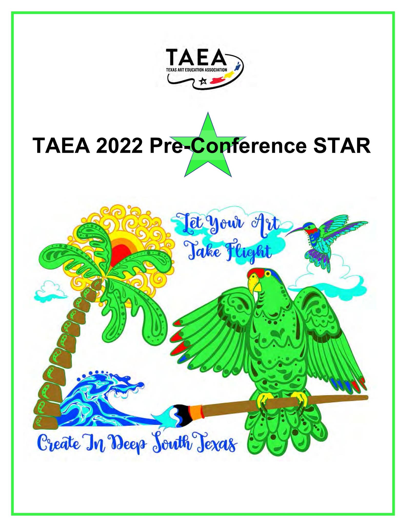 TAEA 2022 Pre-Conference STAR by taea6 - Issuu