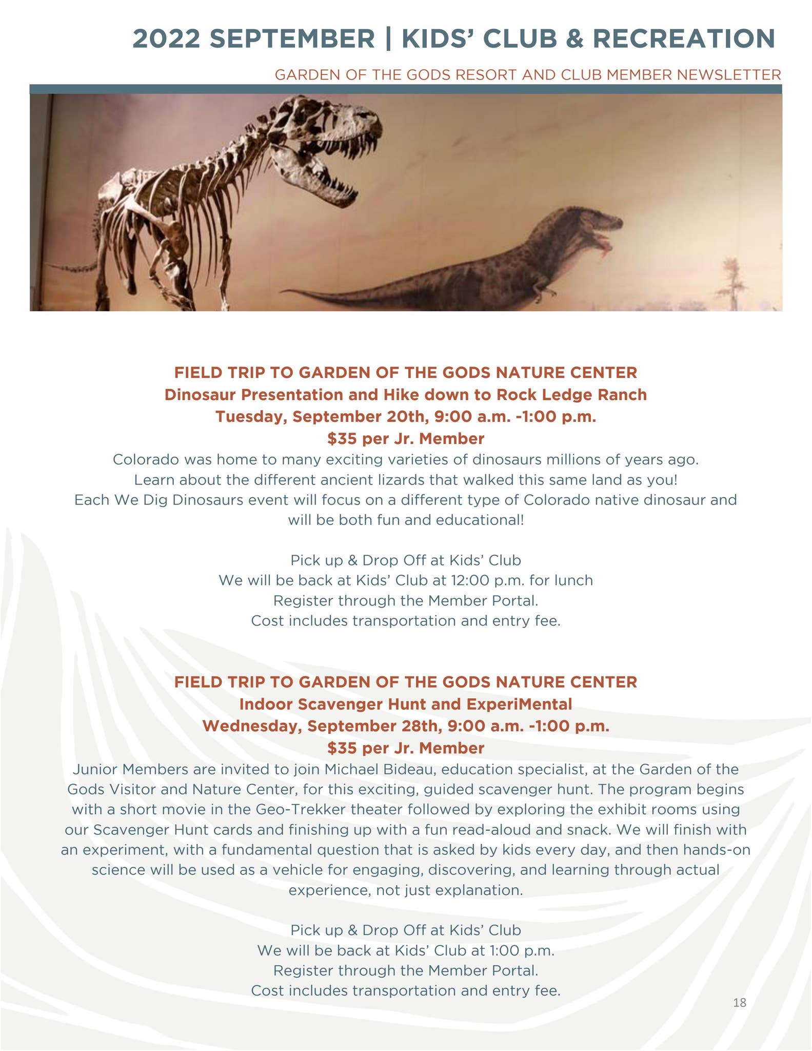 September Club Member Newsletter by gardenofthegodsresortandclub - Issuu
