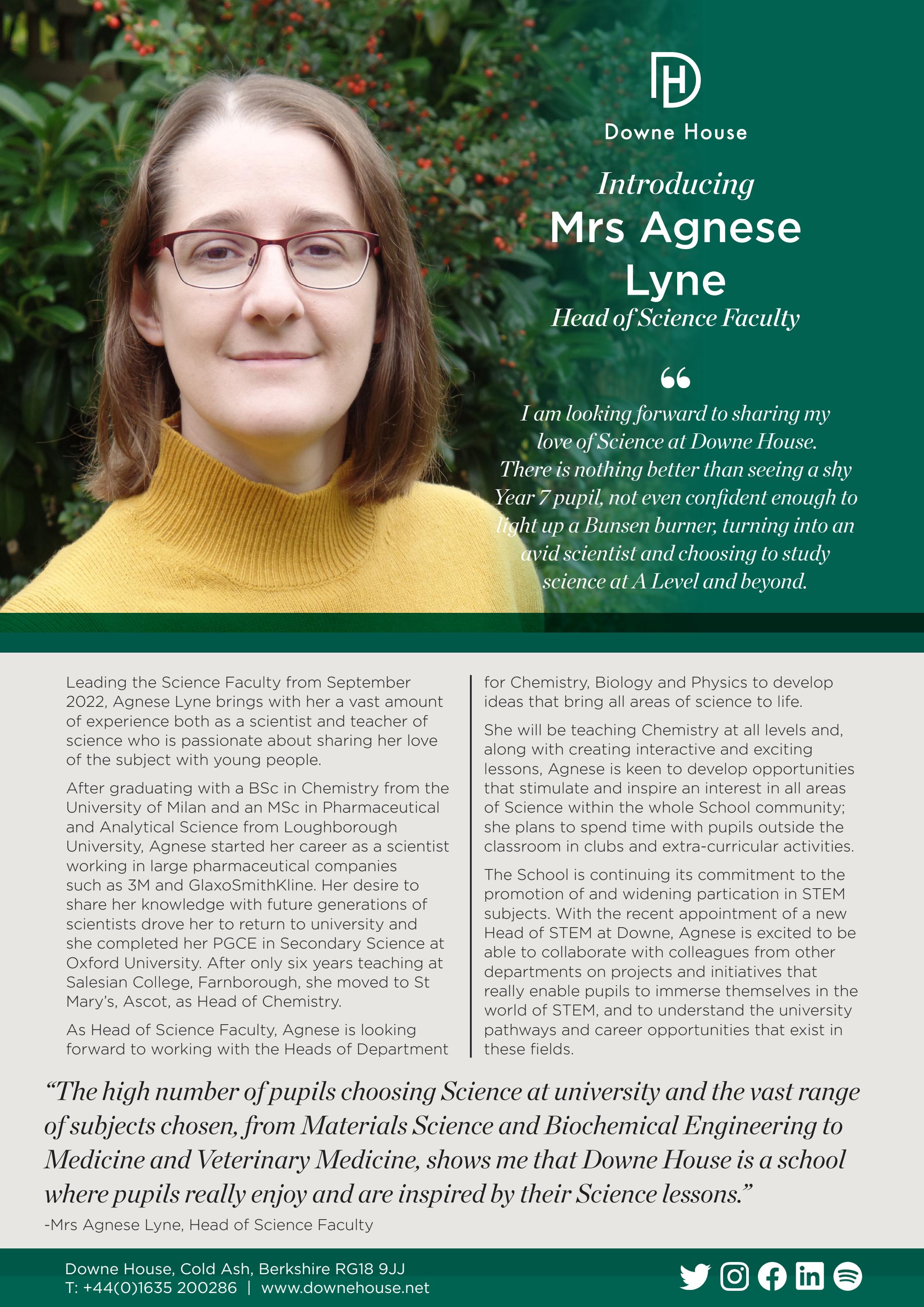 Introducing new STEM roles by Downe House School - Issuu