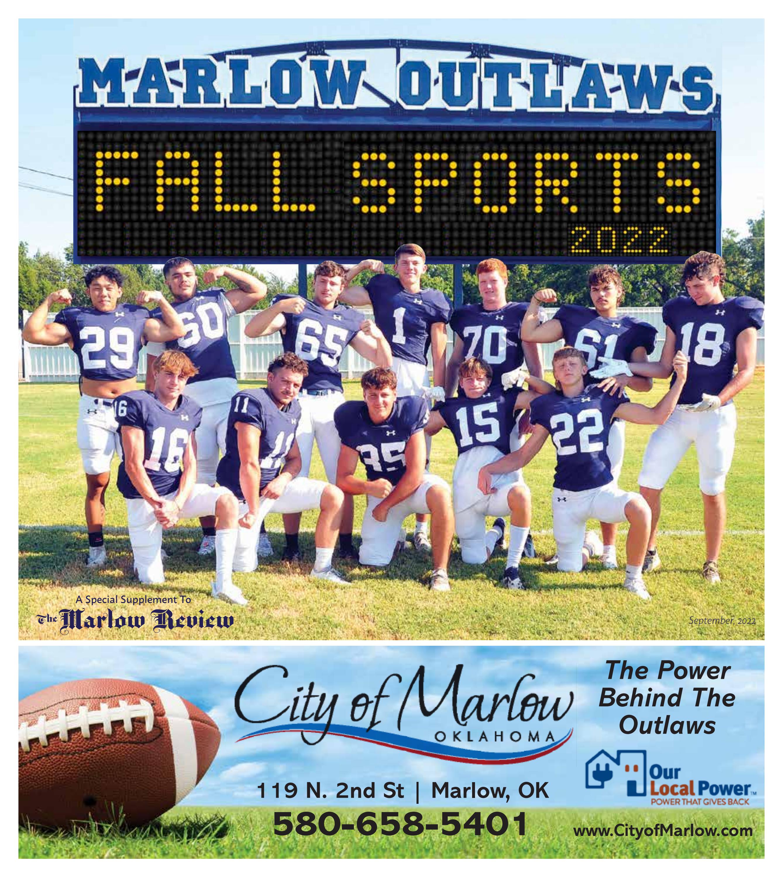 2022 Marlow Review Fall Sports Outlaws by Maine St. Media - Issuu