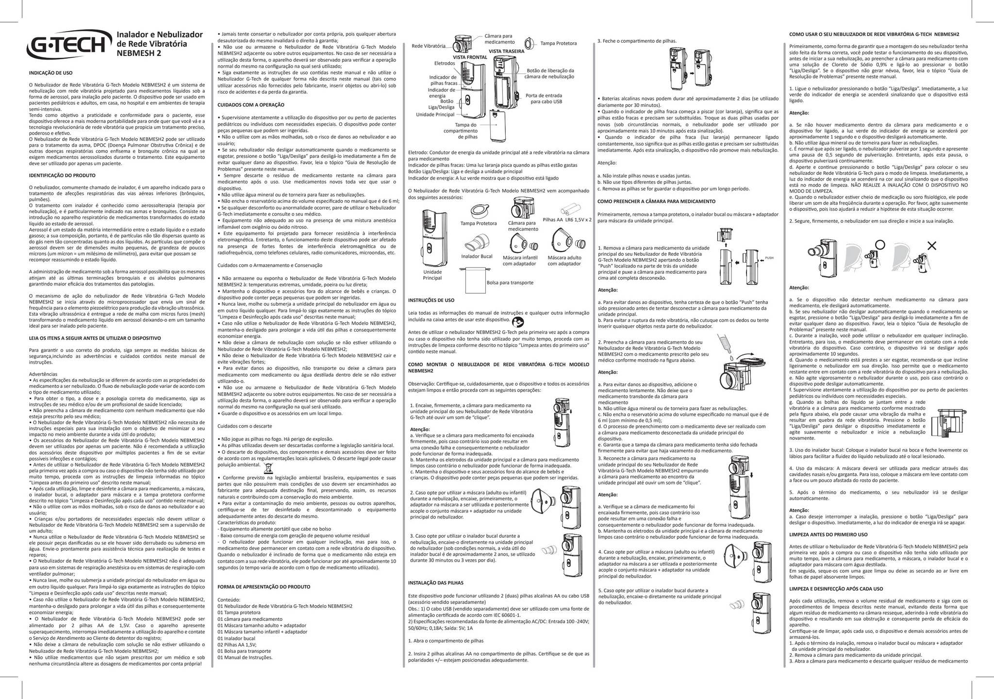 Accumed - G-TECH Manual Nebulizador de Rede Vibratória NEBMESH2 by standout67 - Issuu