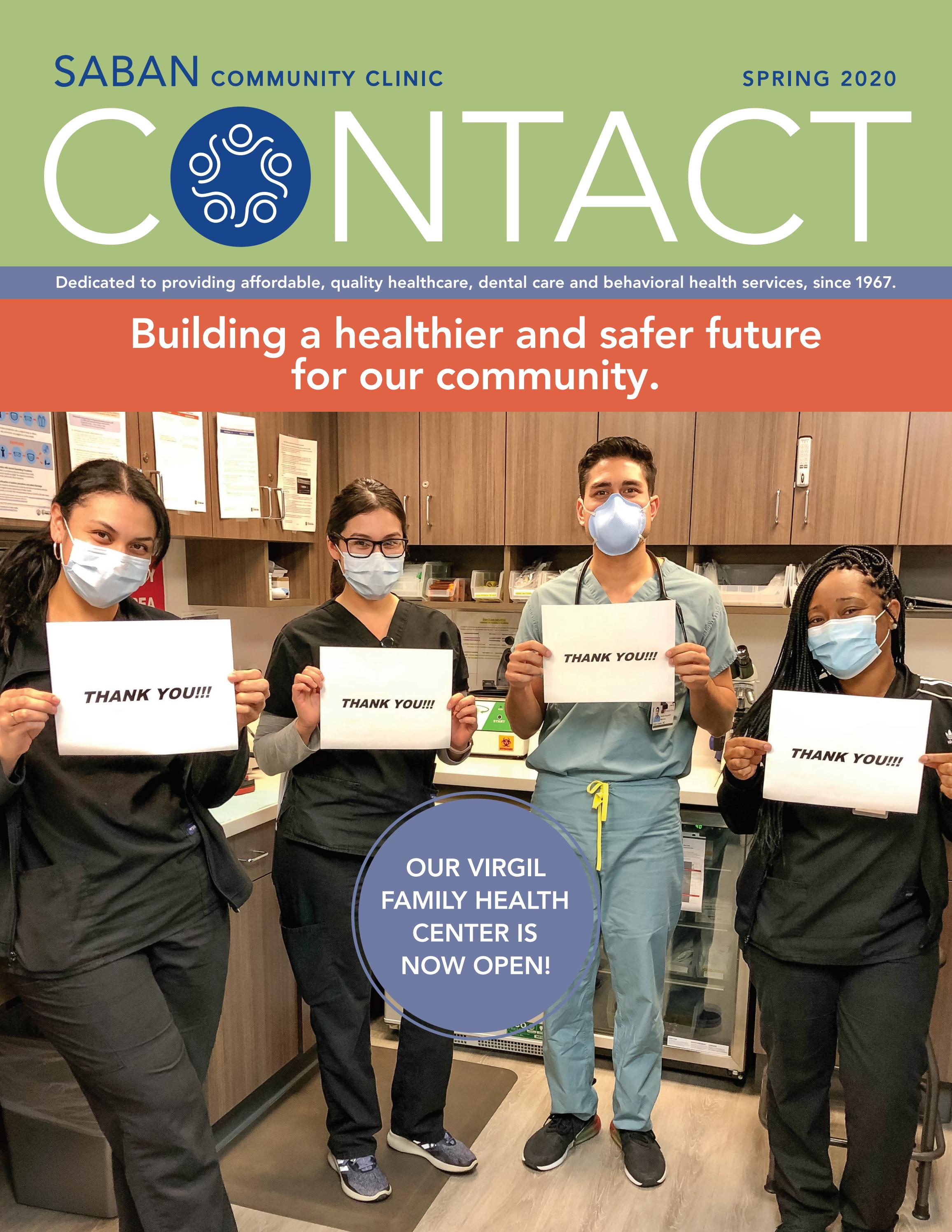 Spring 2020 Contact by Saban Community Clinic - Issuu