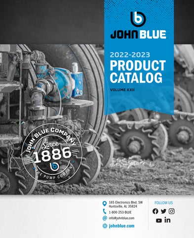 John Blue Company 2022/23 Product Catalog by John Blue Company - Issuu