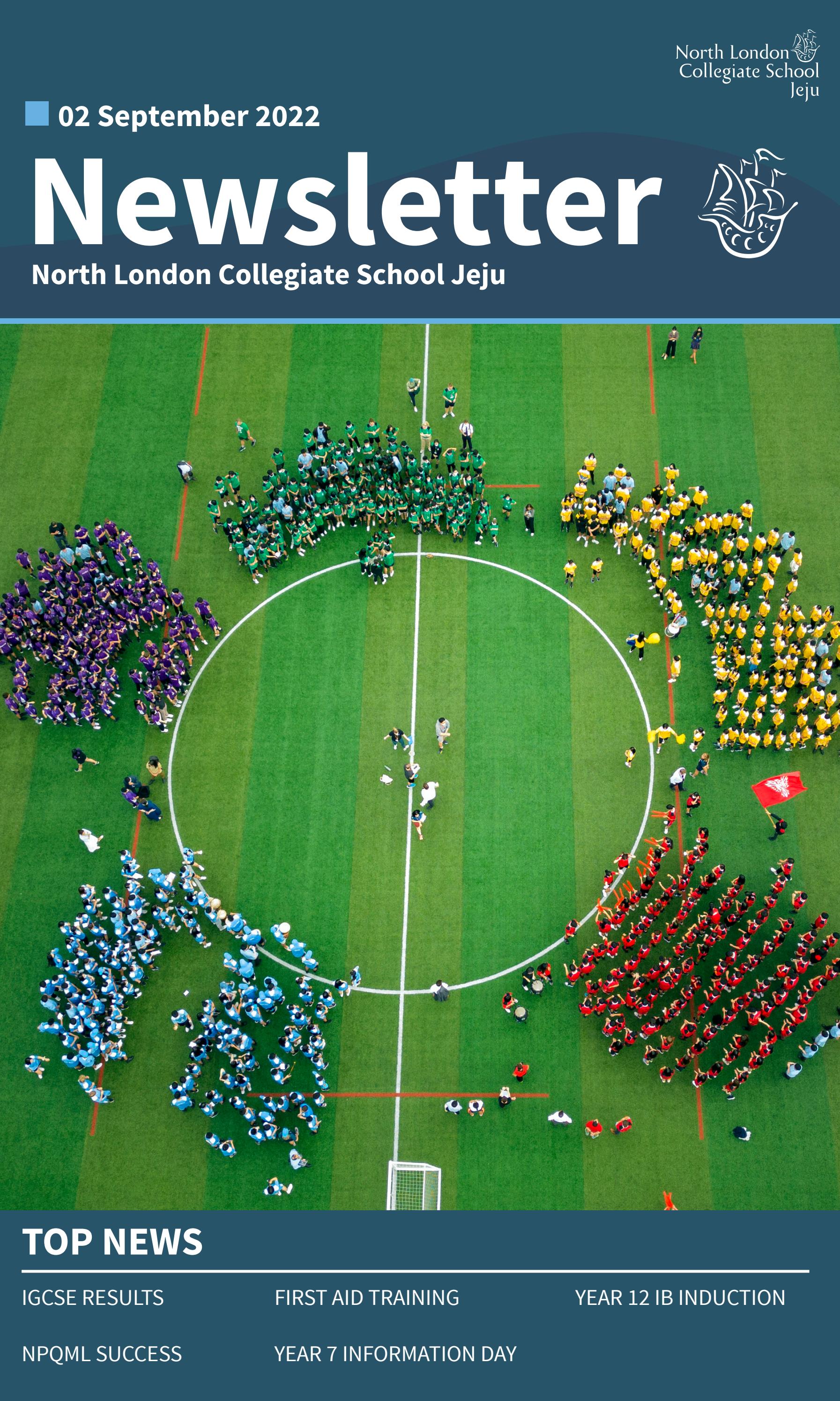 NLCS Jeju Newsletter 2 September 2022 by North London Collegiate School ...