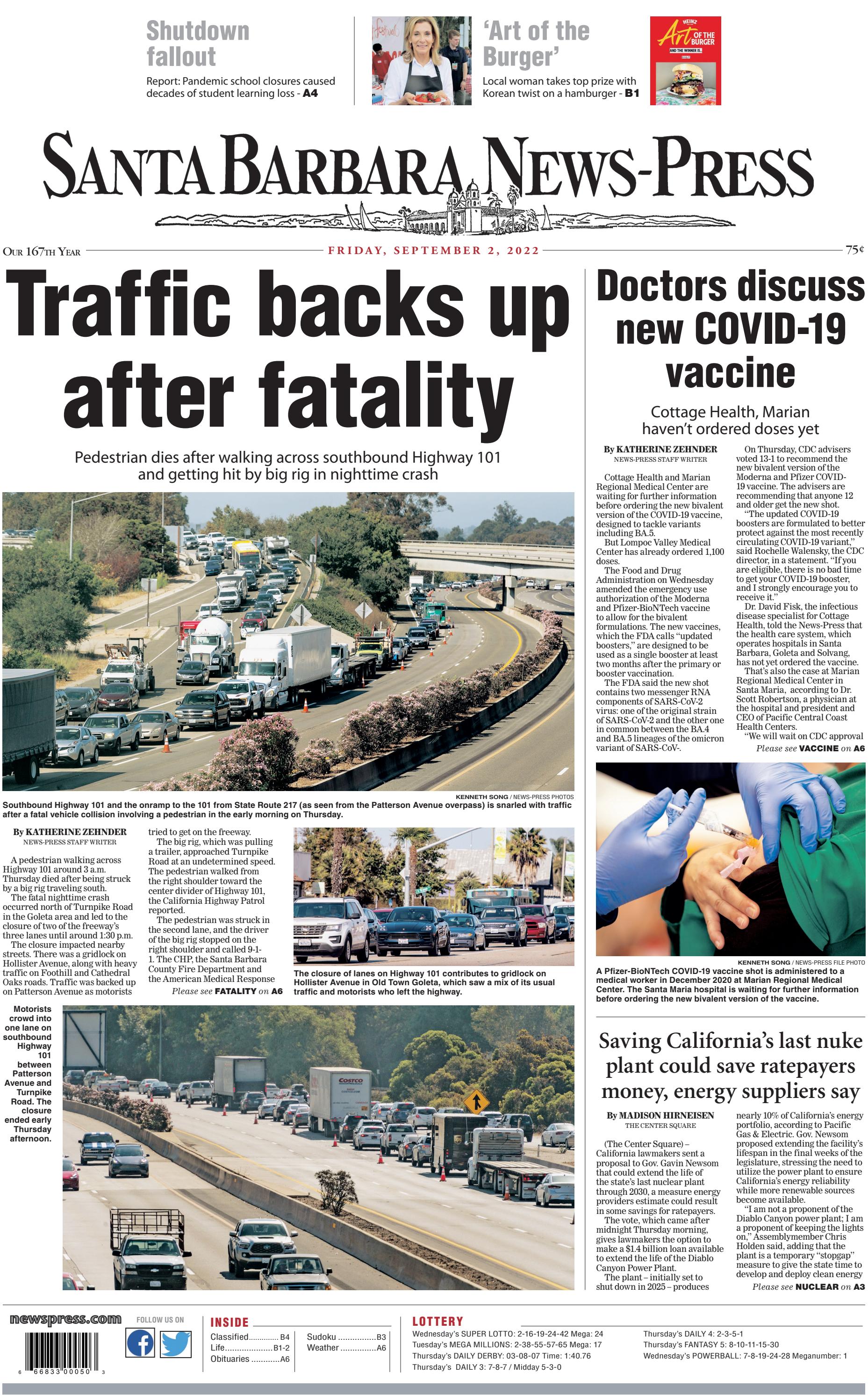 Santa Barbara News-Press: September 02, 2022 by Santa Barbara News-Press - Issuu