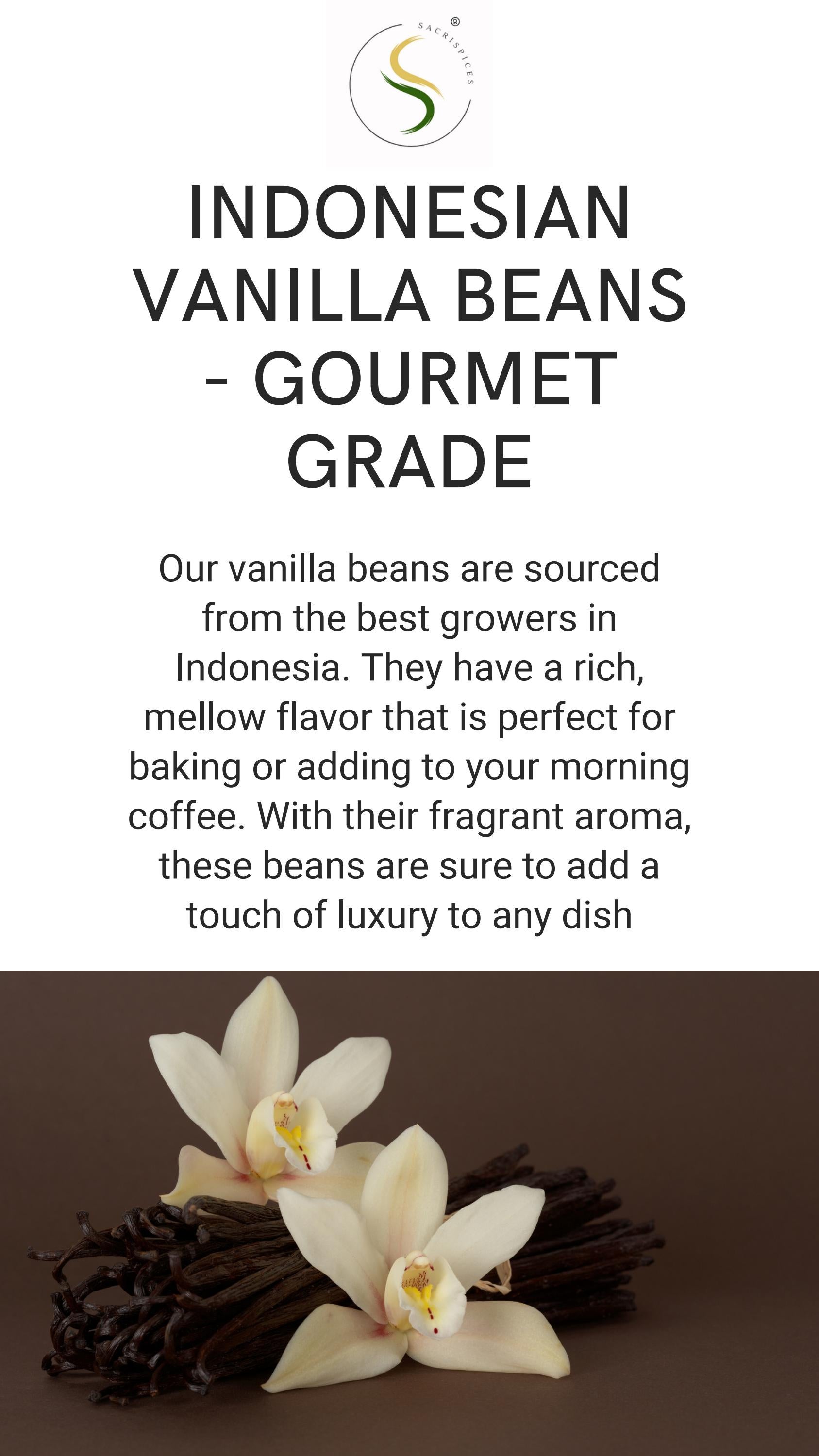 Buy Vanilla Beans Port Pirie Australia | sacrispices.com | WhatsApp ...