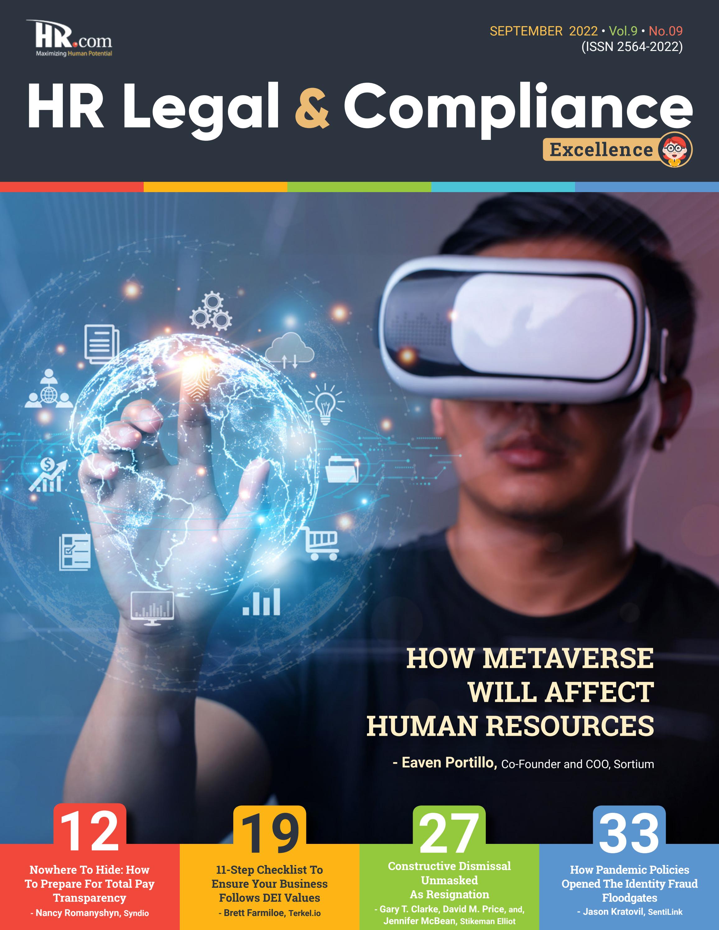 HR Legal & Compliance Excellence - September 2022 by Excellence ...