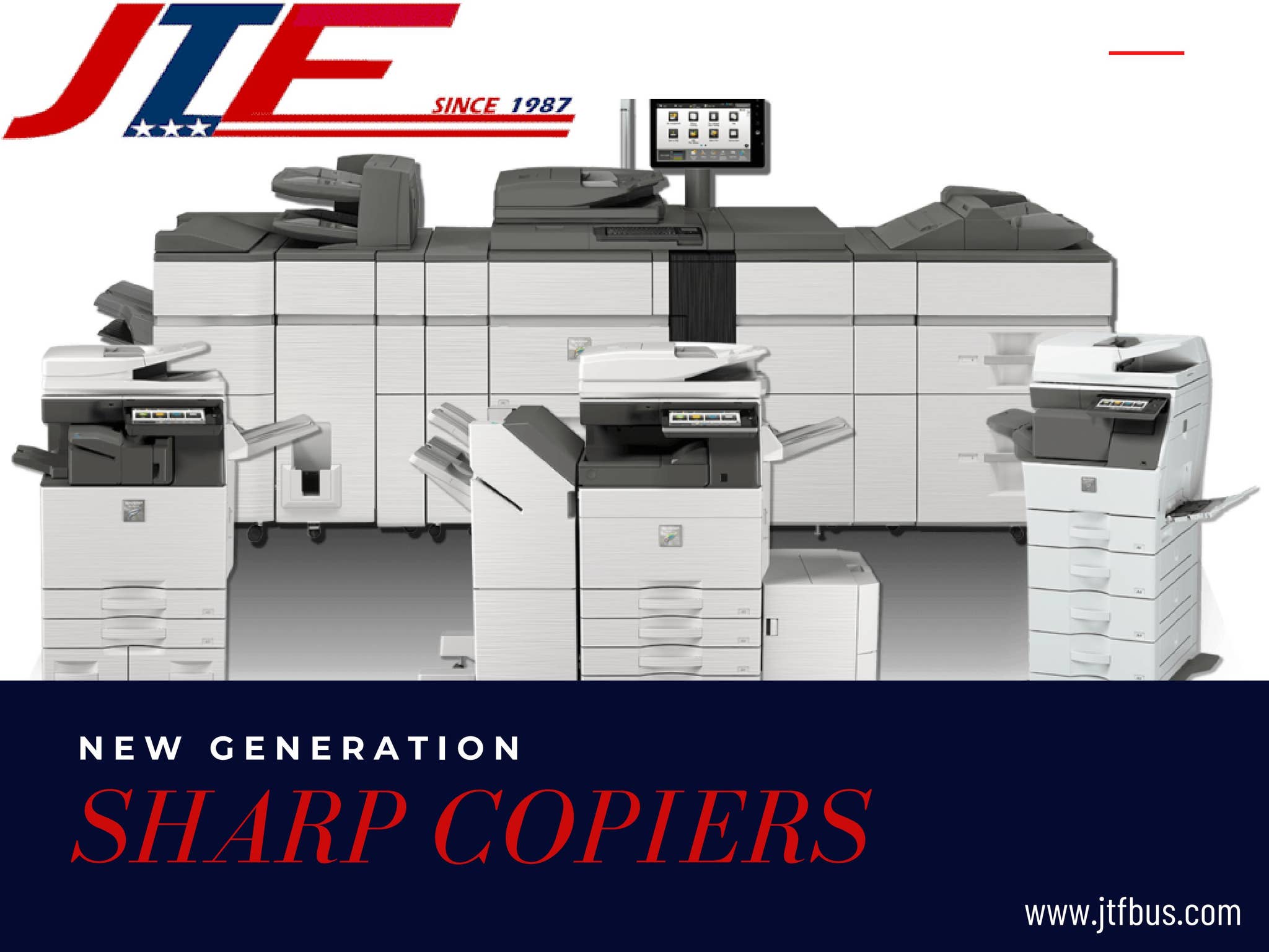 JTF Business System provide the best Sharp Copiers by JTF Business ...