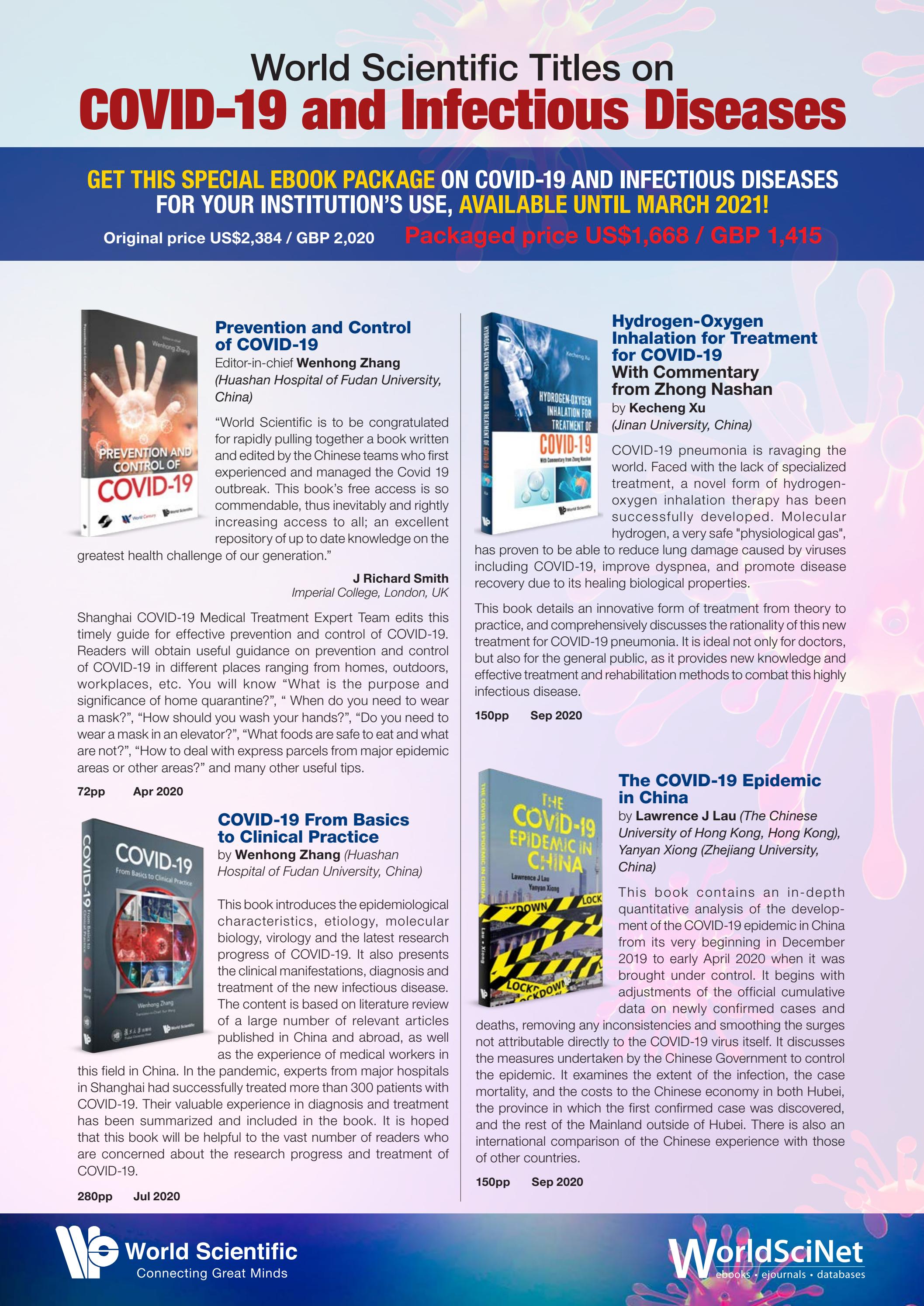 World Scientific COVID-19 and Infectious Diseases 2022 by ...