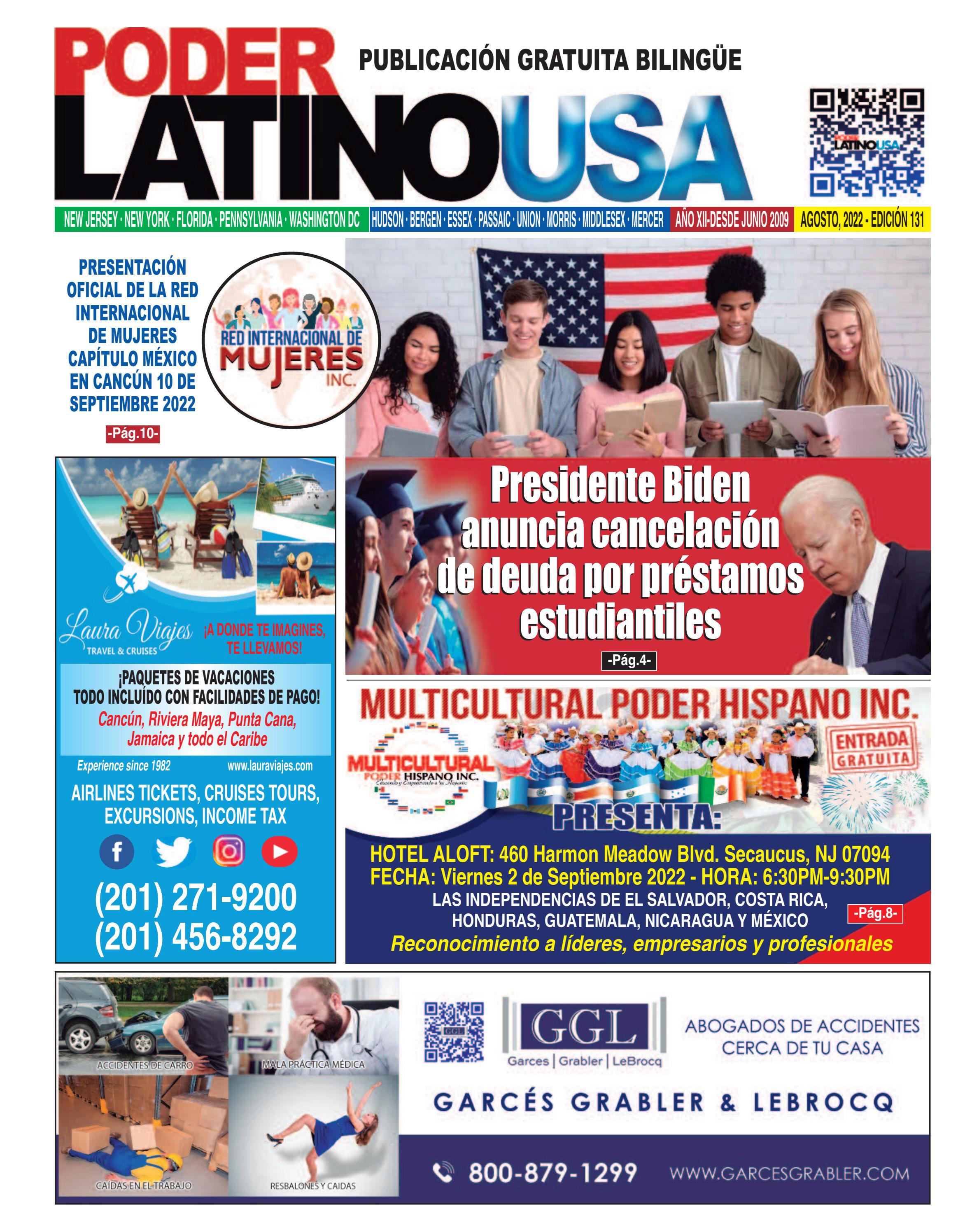PODER LATINO USA AGOSTO 2022 by artepoderhispano - Issuu